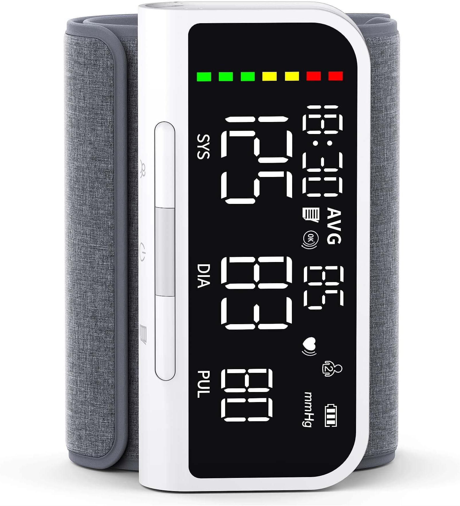 Amazon.com: Blood Pressure Monitor Upper Arm with One Piece Design ...