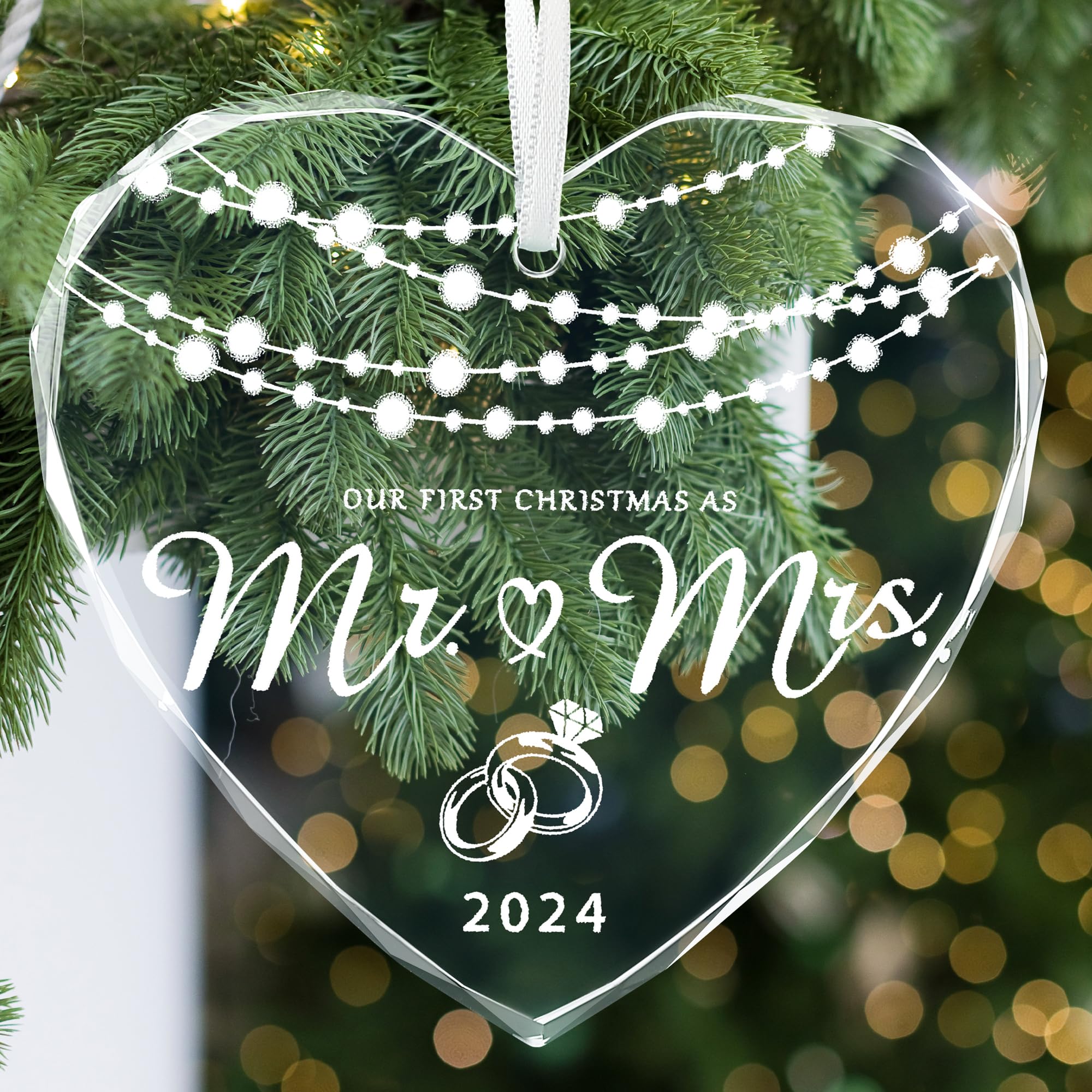 Wedding christmas ornament set 60 photos - Astyledwedding.com