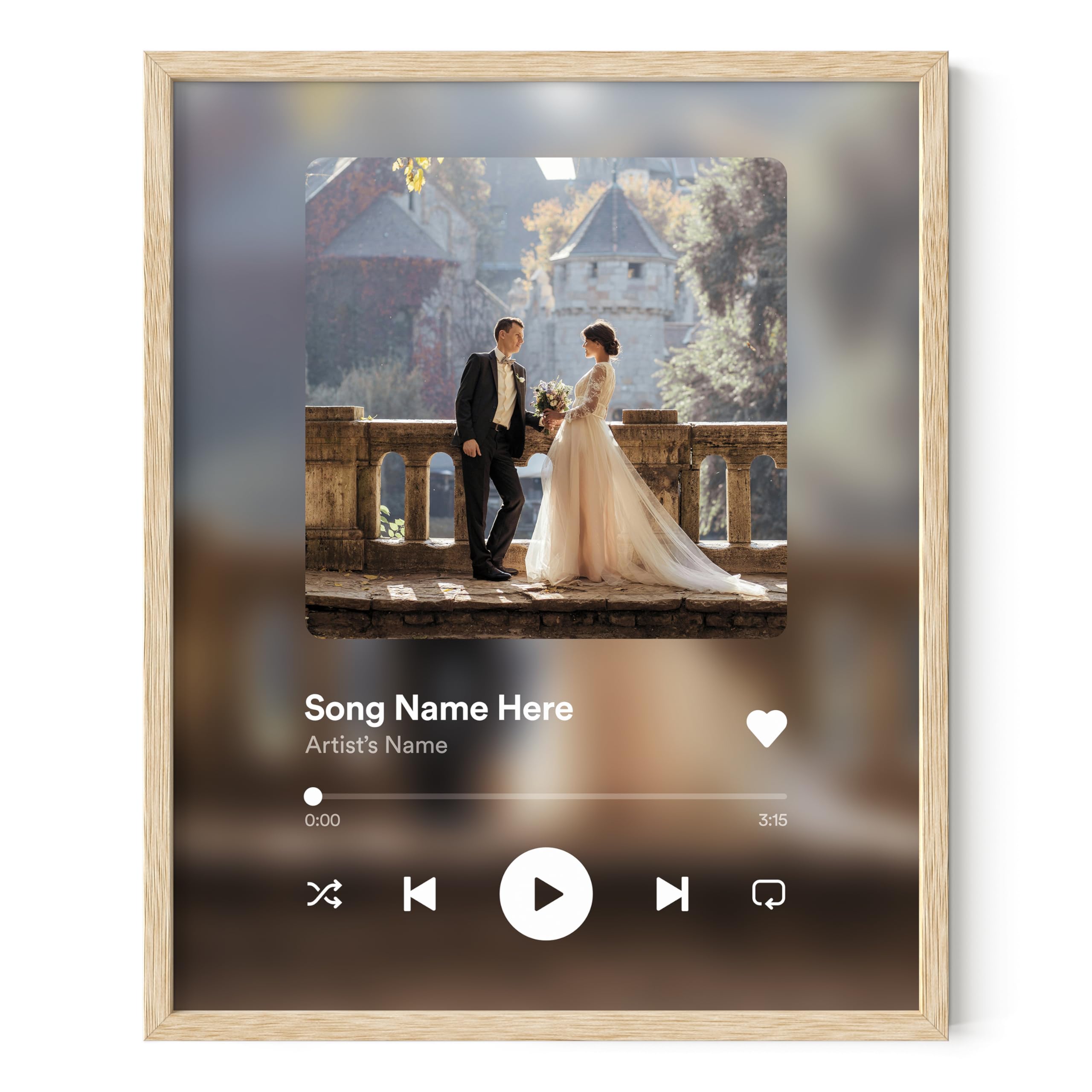 Amazon.com: HAUS AND HUES Custom Song Poster - Customize Your Favorite ...