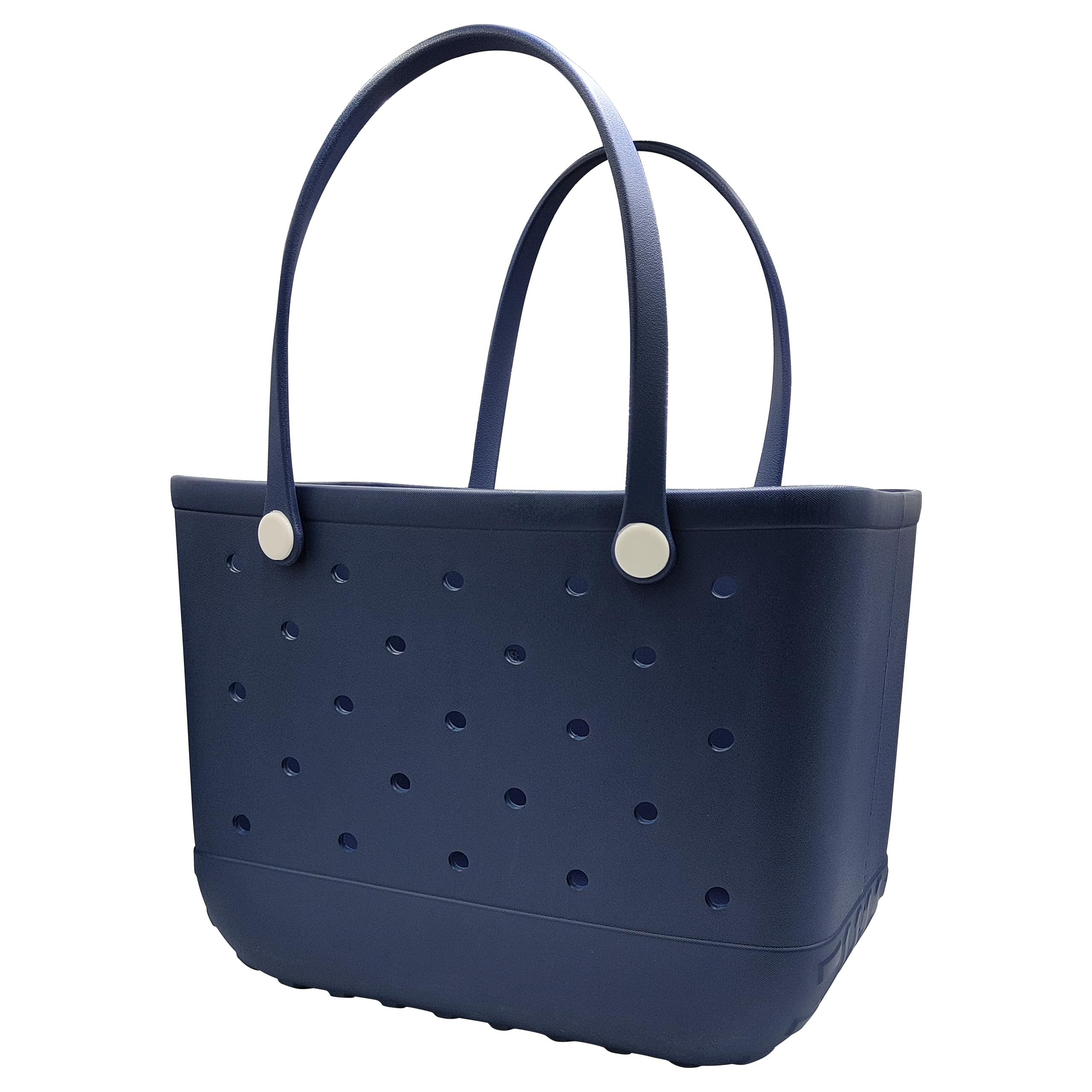 Drntre Rubber Beach Bag Waterproof Washable Tip-Proof Durable Tote Bag ...