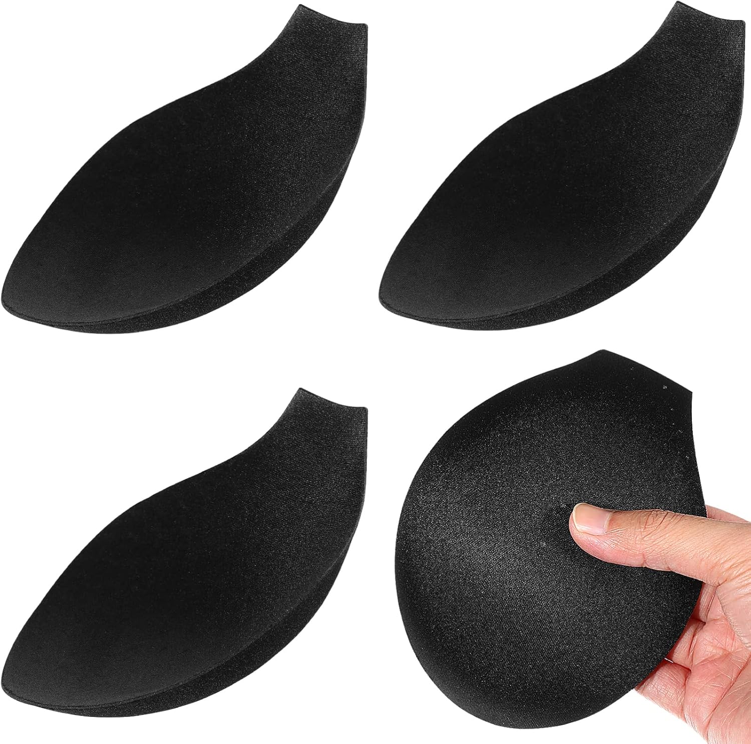 Abaodam 4Pcs Men Bulge Mens Padded Underwear Cup Sponge Pad Swimwear ...