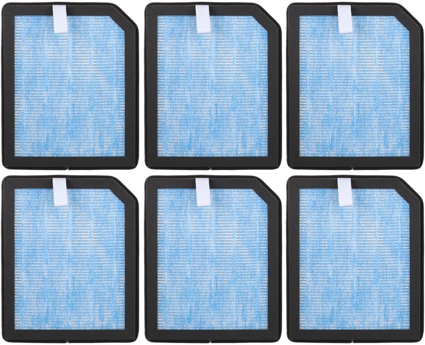 Amazon.com: FABULETTA Replacement H13 HEPA Filters With Activated ...