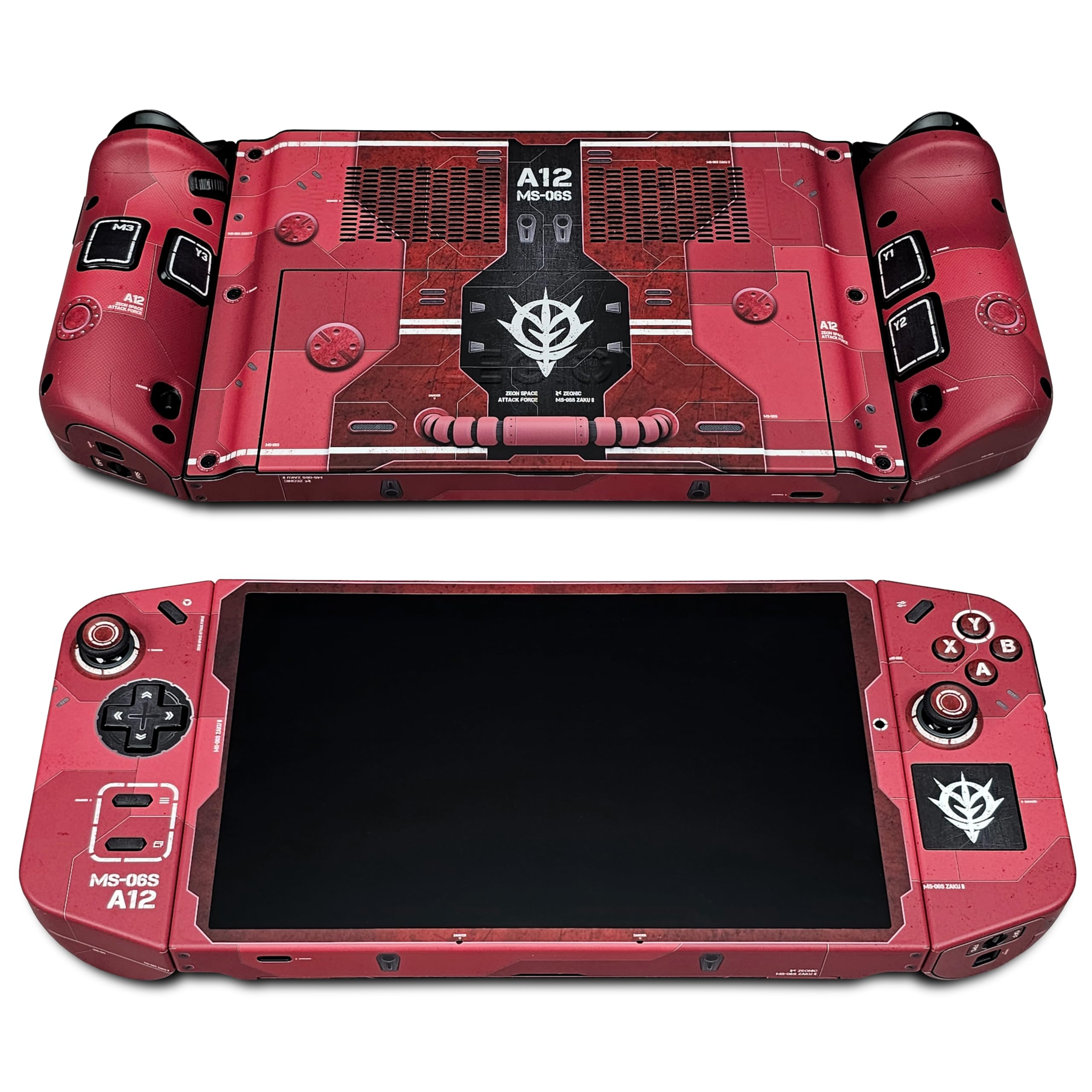 Amazon.com: Legion Go Skin, Red Zaku II Edition, Full Wrapping Matte ...