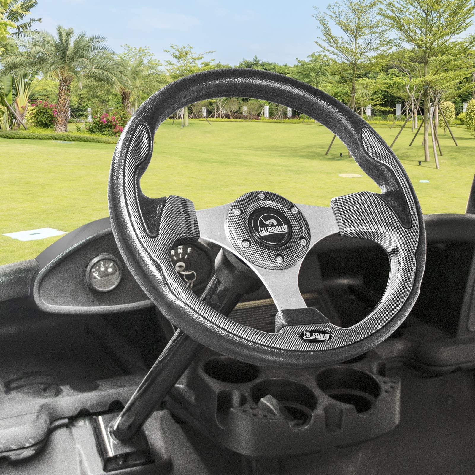 Snapklik.com : CLUBRALLY Golf Cart Steering Wheel