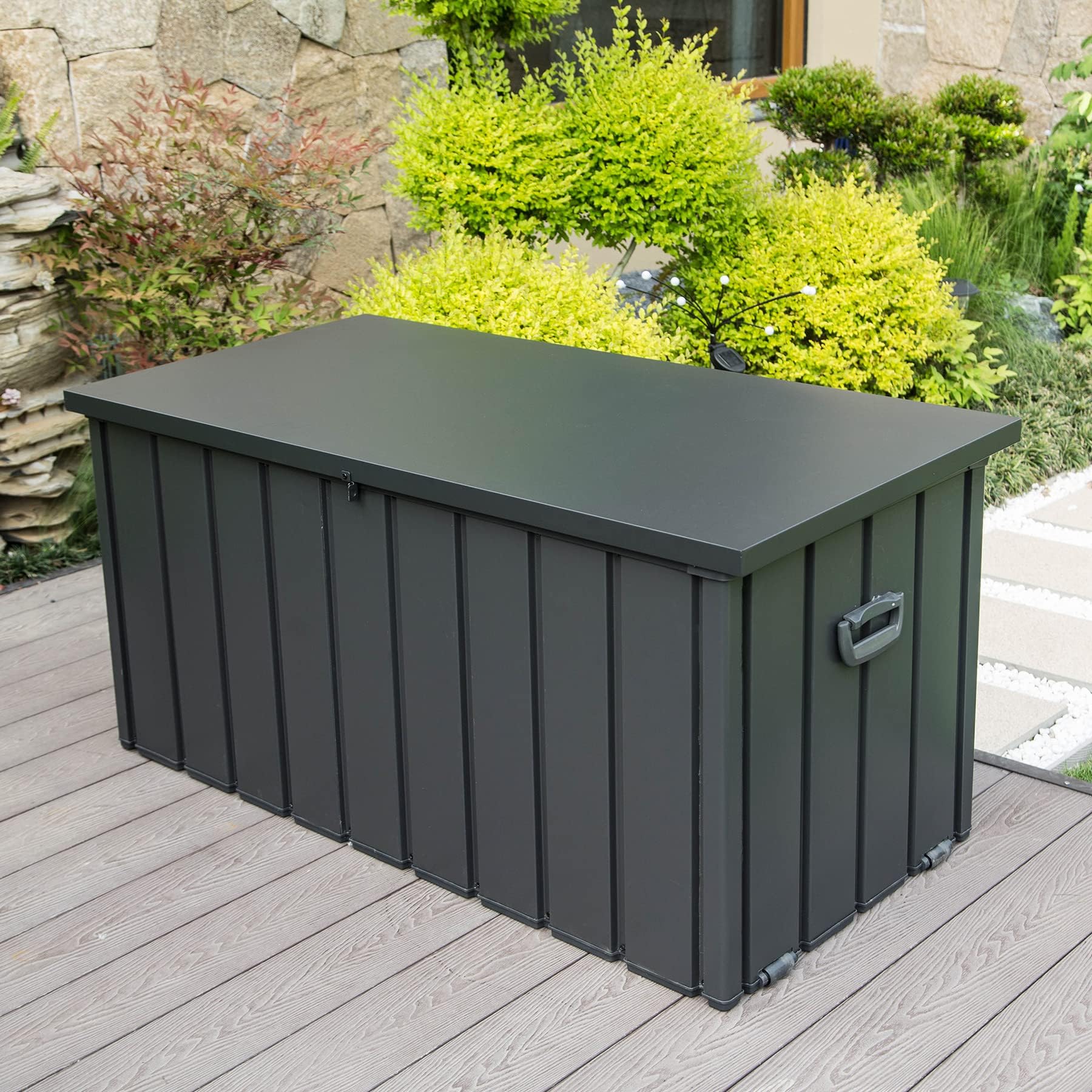 Amazon.com: Domi 150 Gallon Outdoor Storage Deck Box Waterproof, Large ...