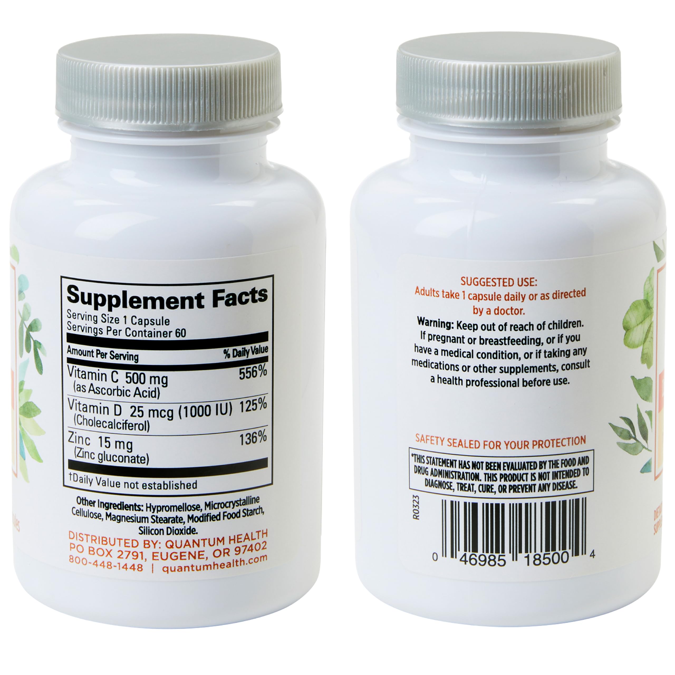 Snapklik.com : Quantum Health CDZ Immune Support Supplement Vitamin C ...