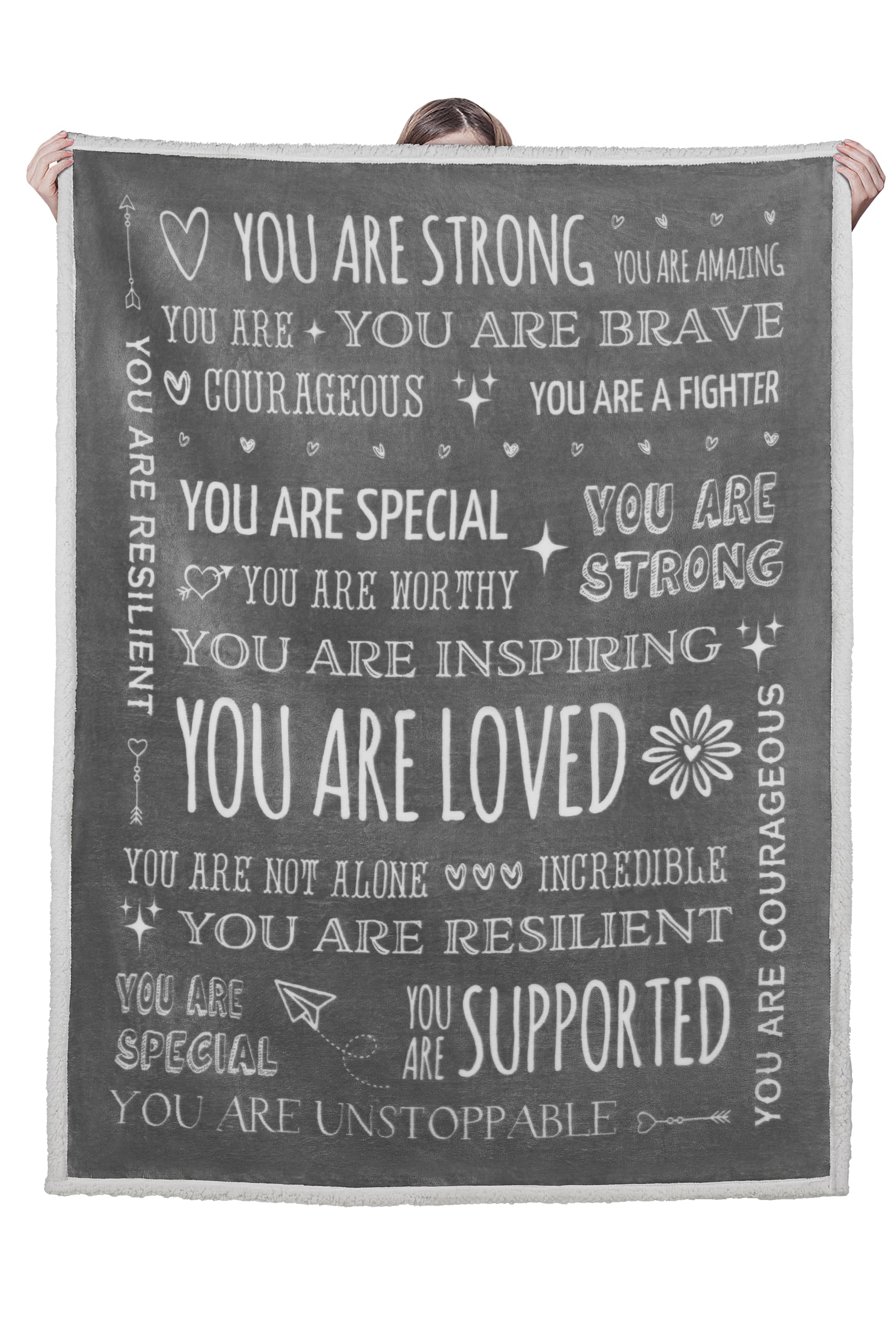 Amazon.com: Compassion Blanket Get Well Inspirational Blankets for ...