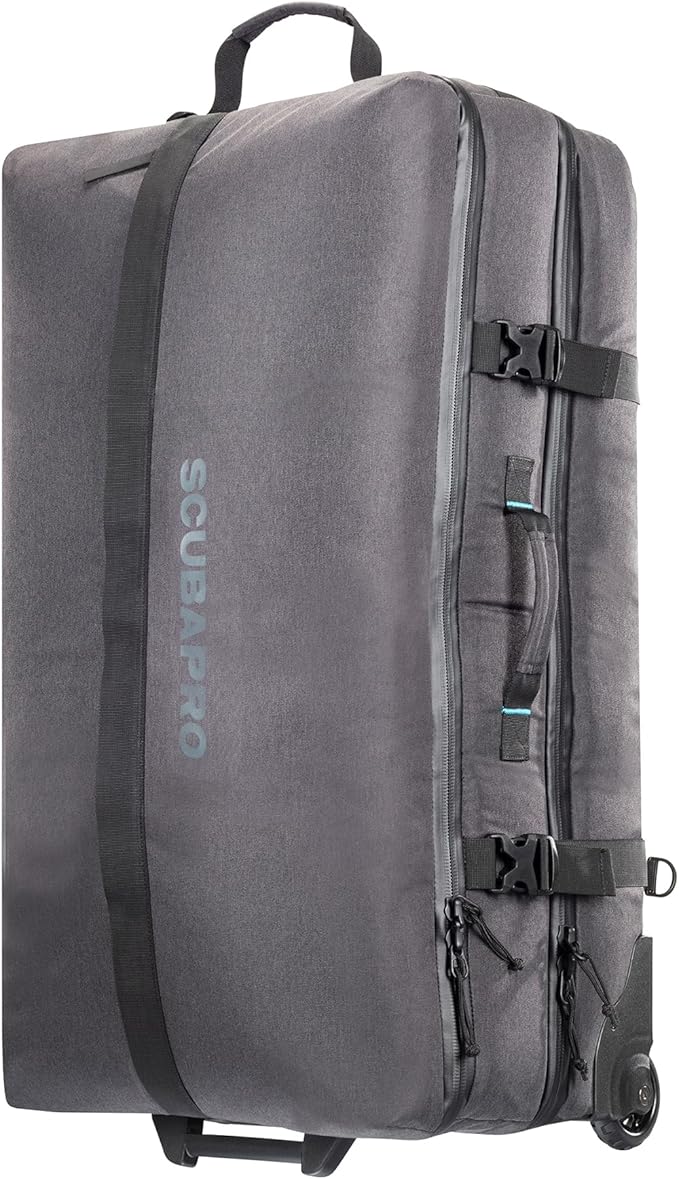 Amazon.com : SCUBAPRO Definition Duo Compartment 118 Wheeled Duffle ...