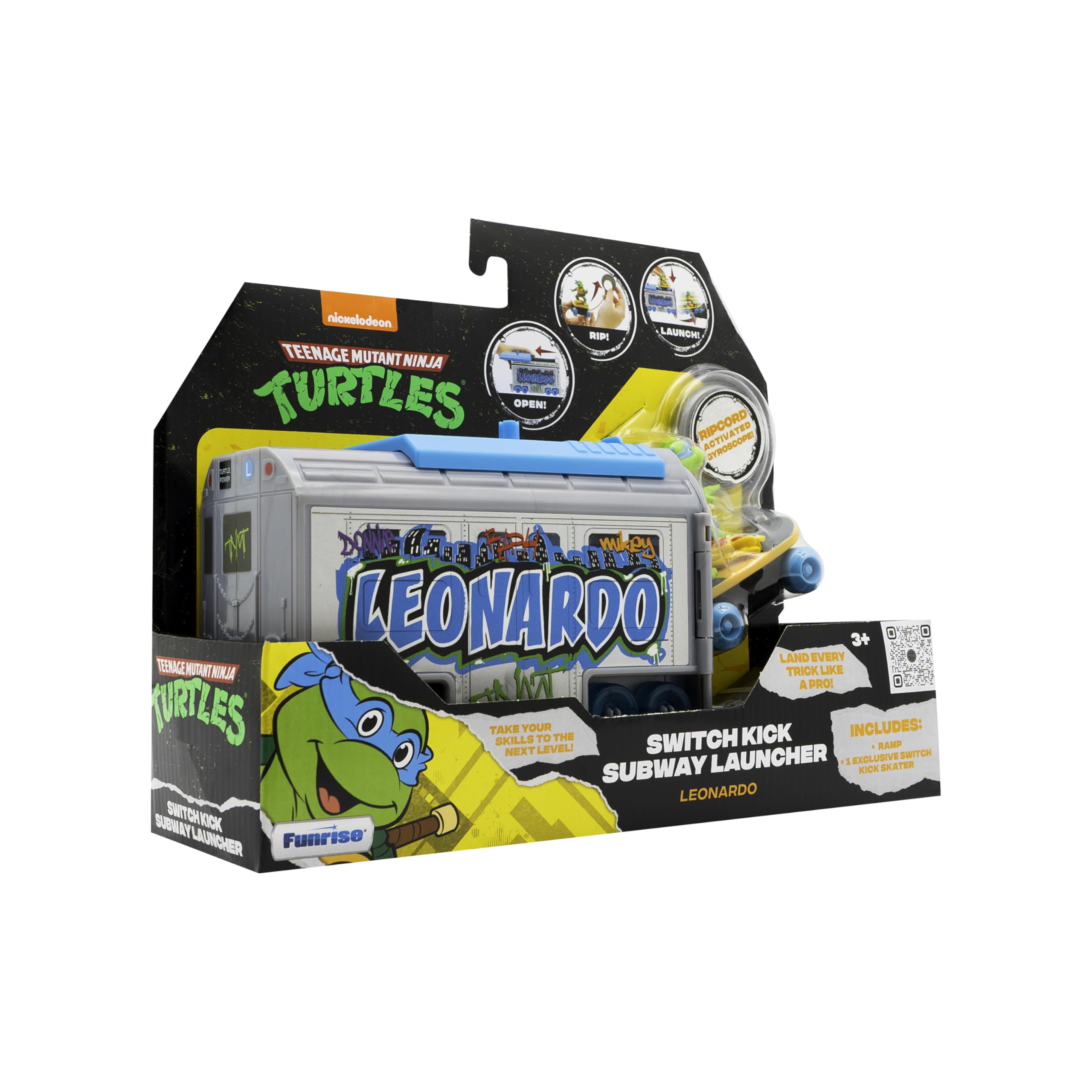 Snapklik.com : Teenage Mutant Ninja Turtles 5" Switch Kick Subway ...