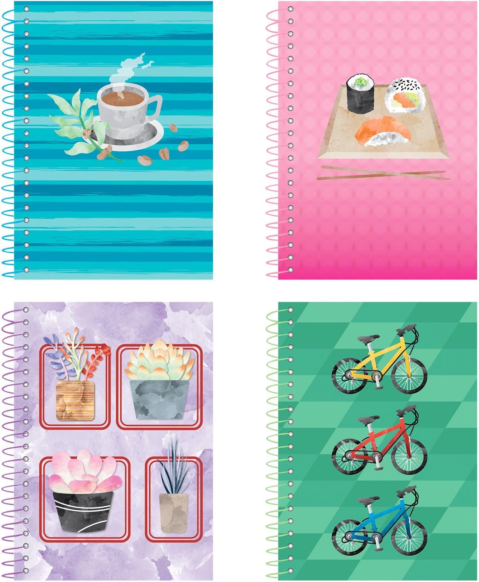 Amazon.com: ROARING SPRING Lifenotes Recycled Spiral Notebook, 80 ...