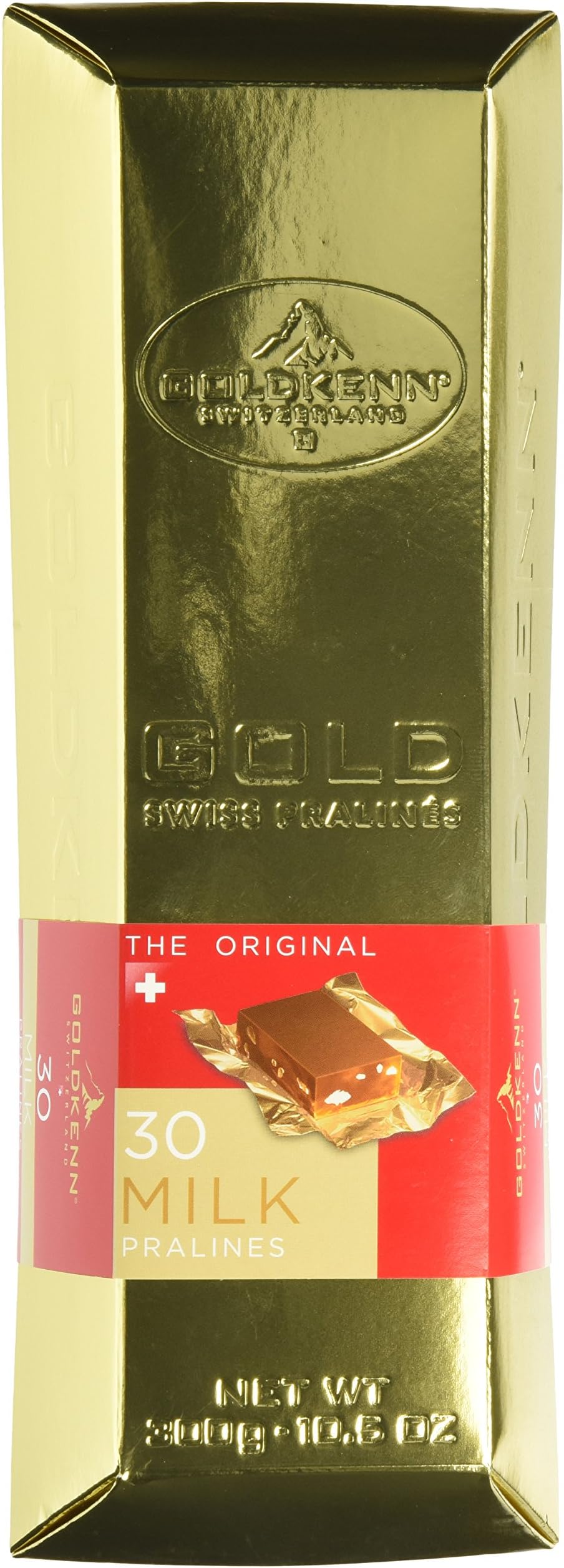 Amazon.com: JOYCO Golden Chocolate Bar - 7.4Oz Gold Wrapped Candy - 20 ...