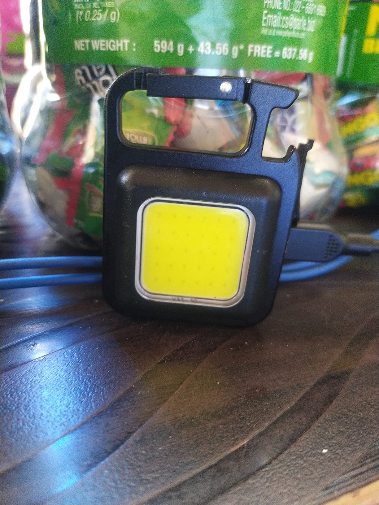 Buy Multifunction Keychain Led Light With Bottle Opener, Magnetic Base ...