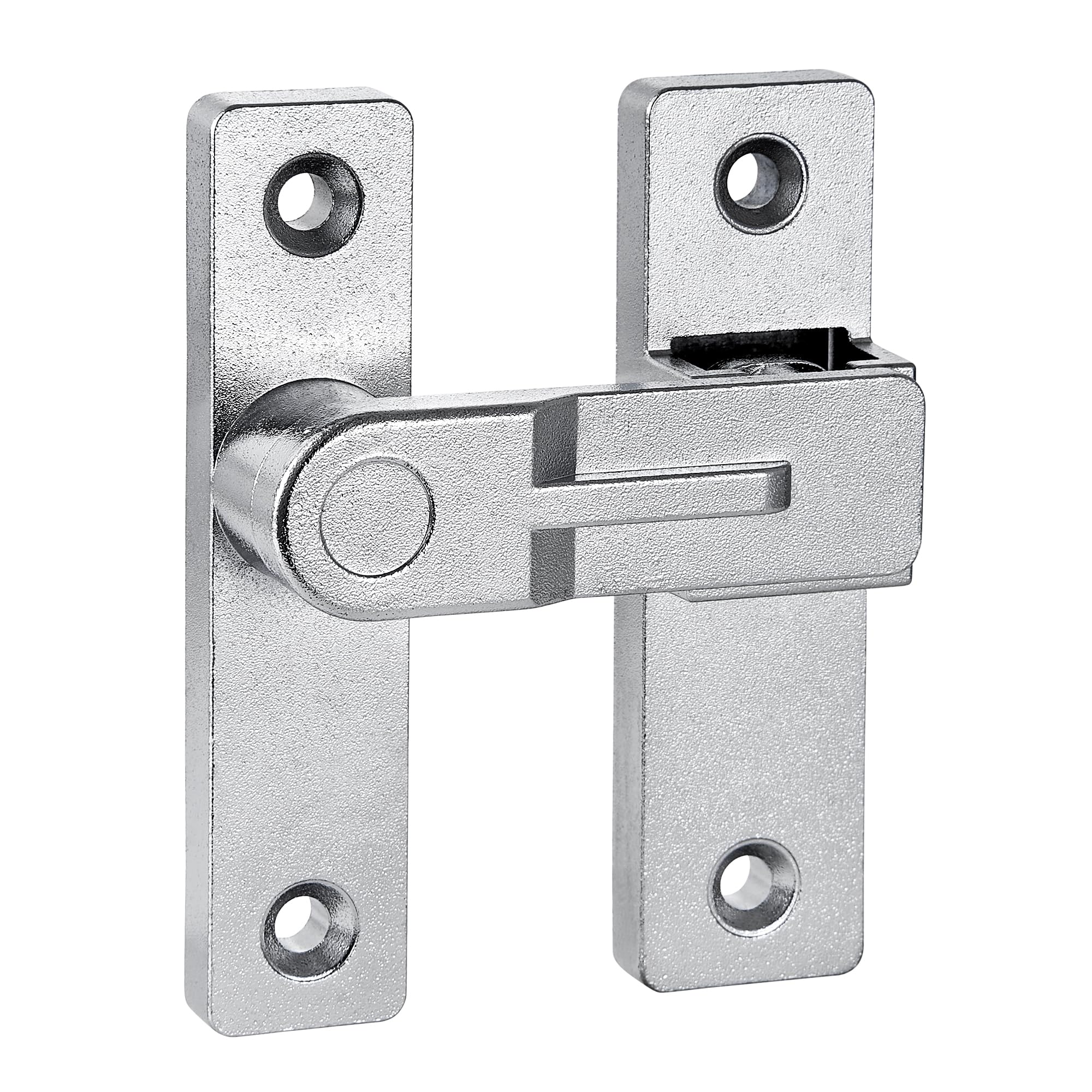 Snapklik.com : Silvery 180 Degree Flip Latch, Barn Door LatchesZinc ...