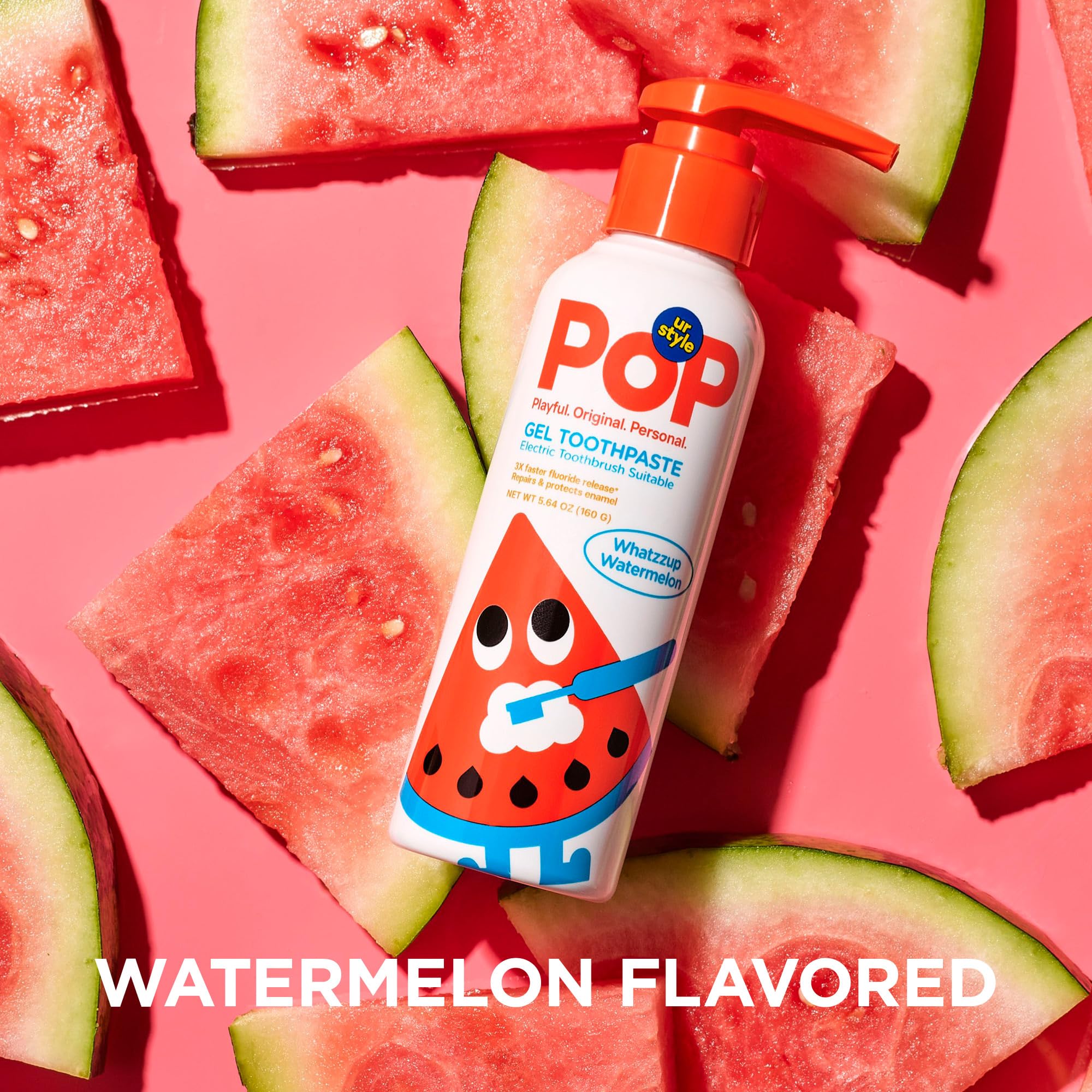 Snapklik.com : Kids Gel Toothpaste Whatzzup Watermelon