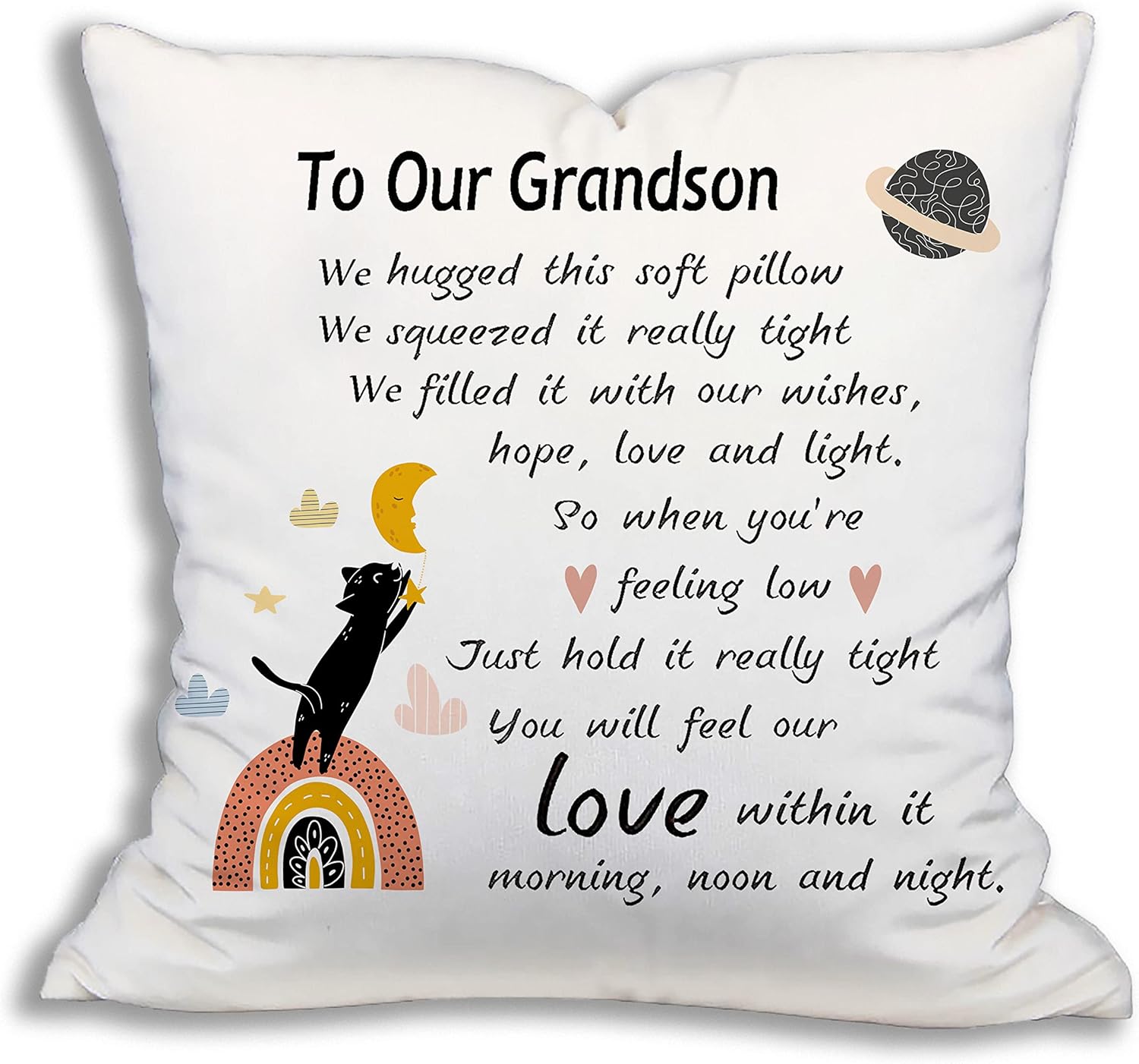 Amazon.com: TopXmai to Our Grandson Gift from Grandpa Grandma Throw ...