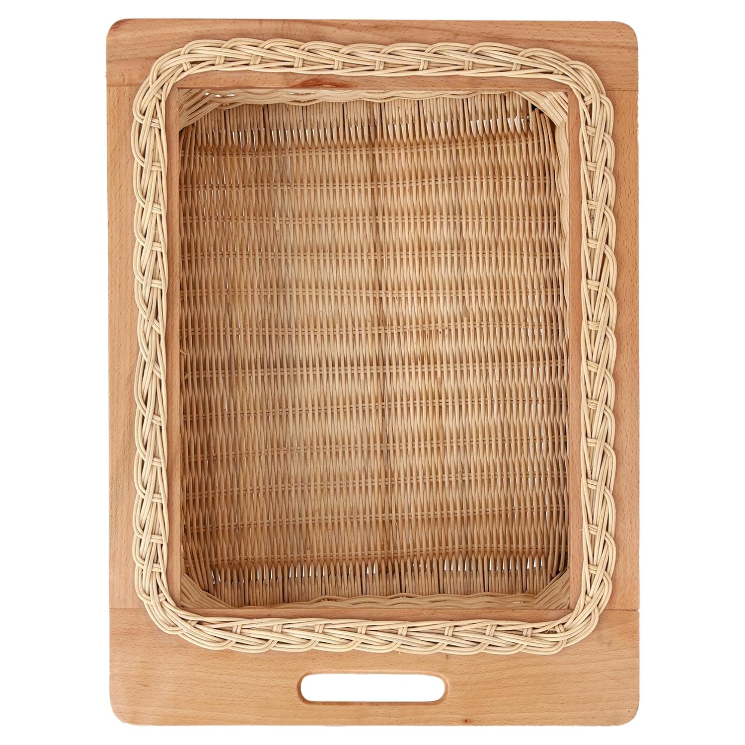 wudflex Wicker Basket for Modular Kitchen For Storing Vegetables and ...