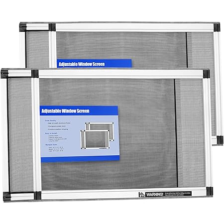 Fenestrelle Expandable Window Screen - Horizontal (20" H x 28" - 54" W ...