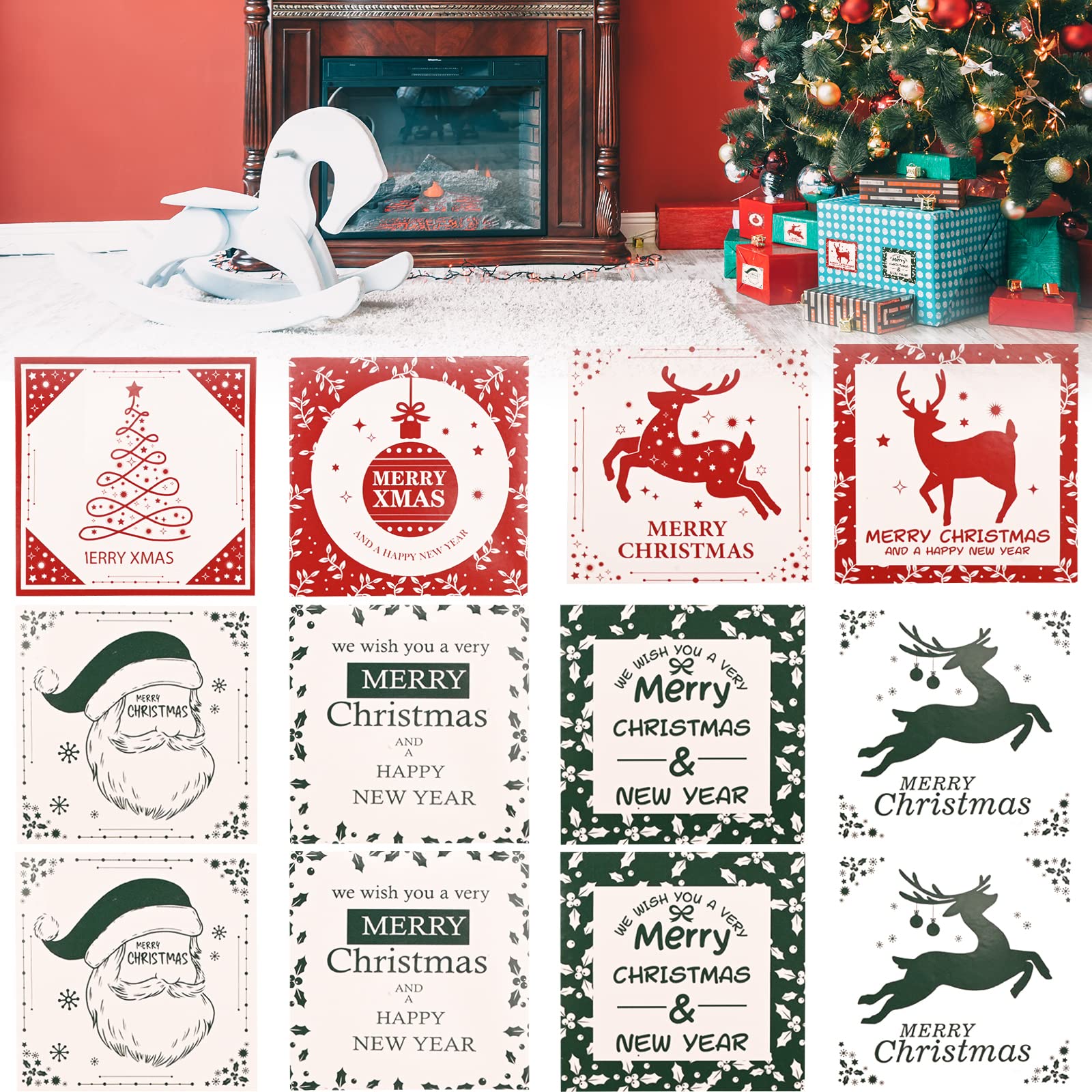 Merry Christmas Tags Labels Redy To Print Christmas Gift Tags With
