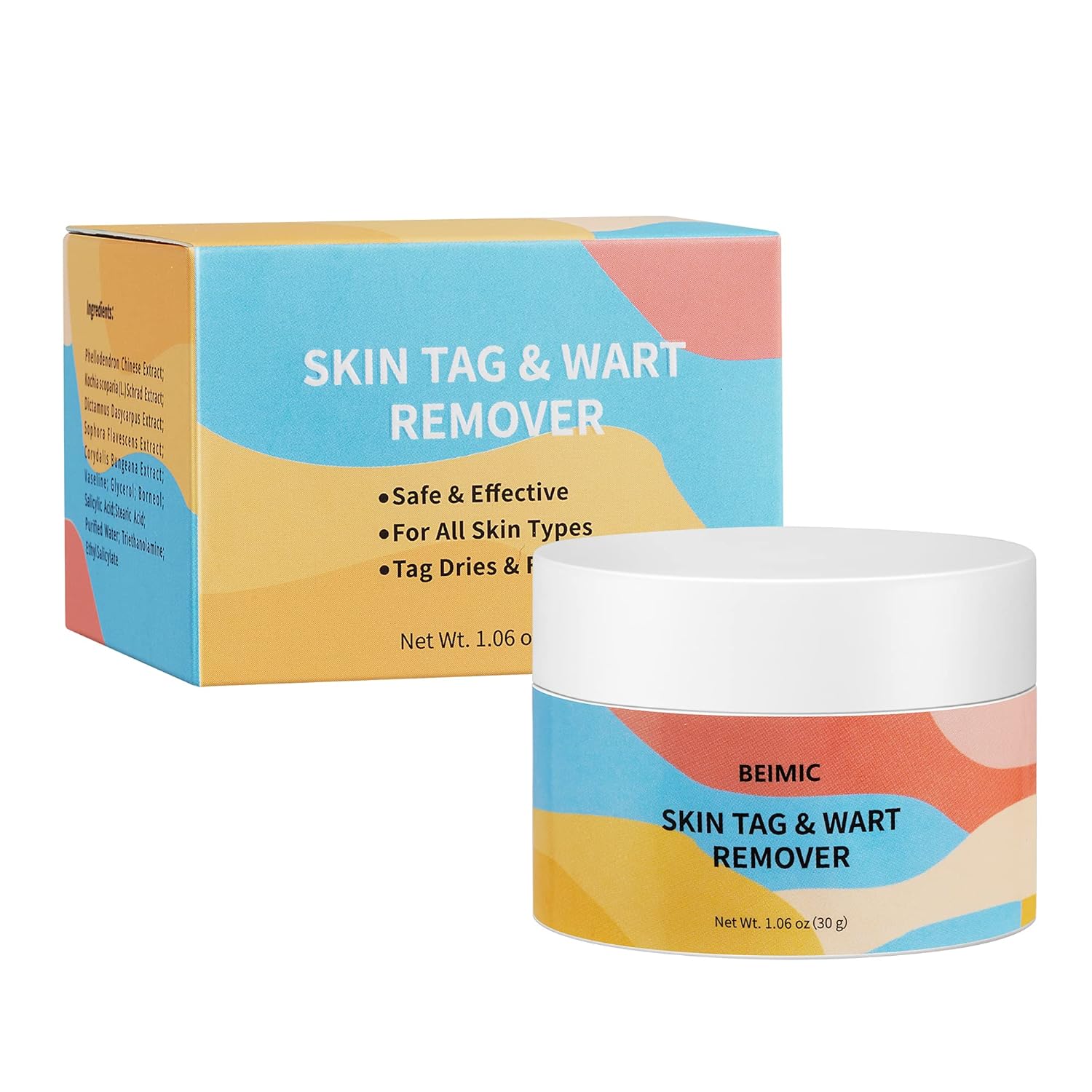 All Natural Skin Tag, Wart, and Mole Remover Cream - Bahrain | Ubuy