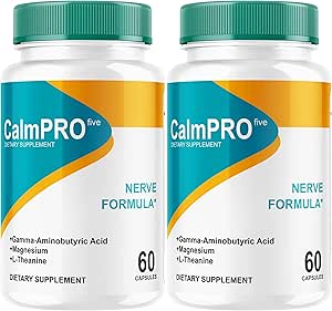 Amazon.com: (2 Pack) CalmPro5 - Calm Pro 5 Nerve Formula Capsules ...