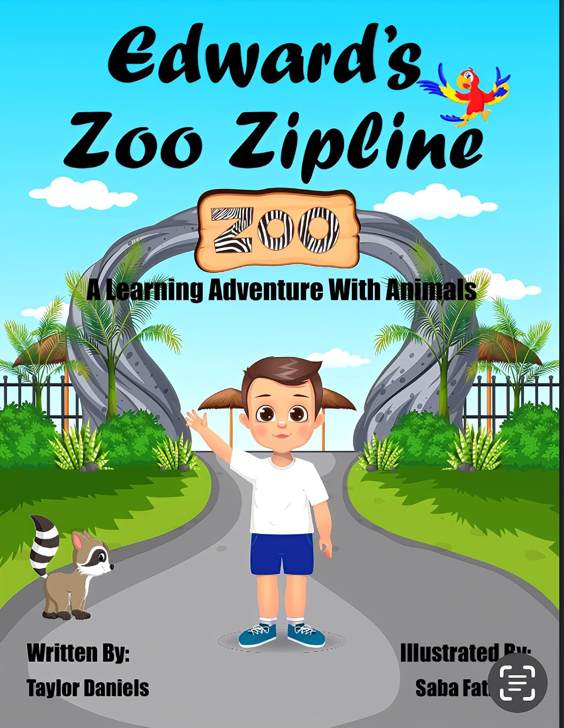Edward's Zoo Zipline: An Adventure Story With Animals (Edward and his ...