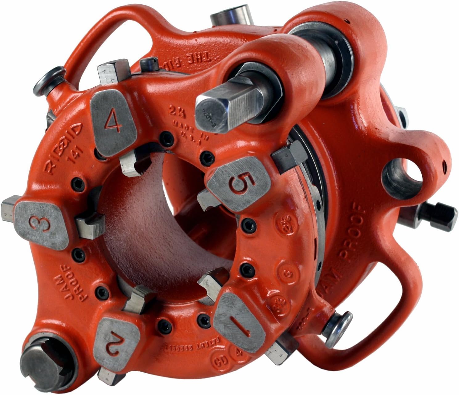 RIDGID 141 2-1/2in. - 4in. Receding Geared Pipe Threader 36620 (Renewed ...