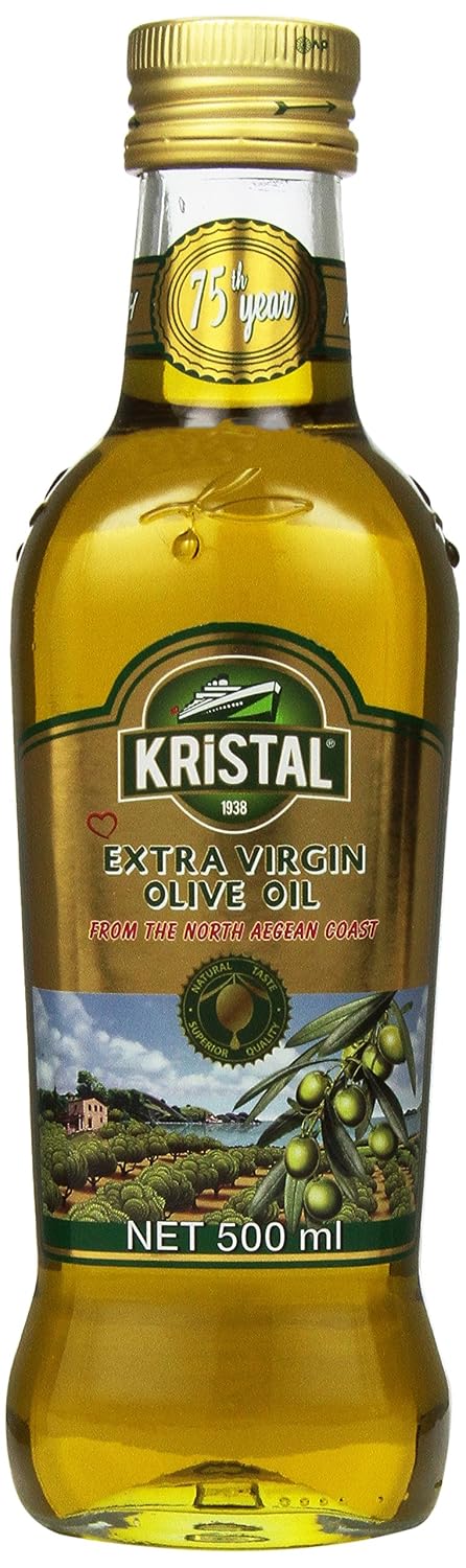 Amazon.com : Kristal Natural Extra Virgin Olive Oil, 500 ml : Grocery ...