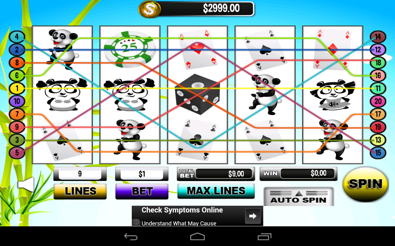Slots Casino Free Cards Panda Hug Bear Baby Slot Machine Free for ...