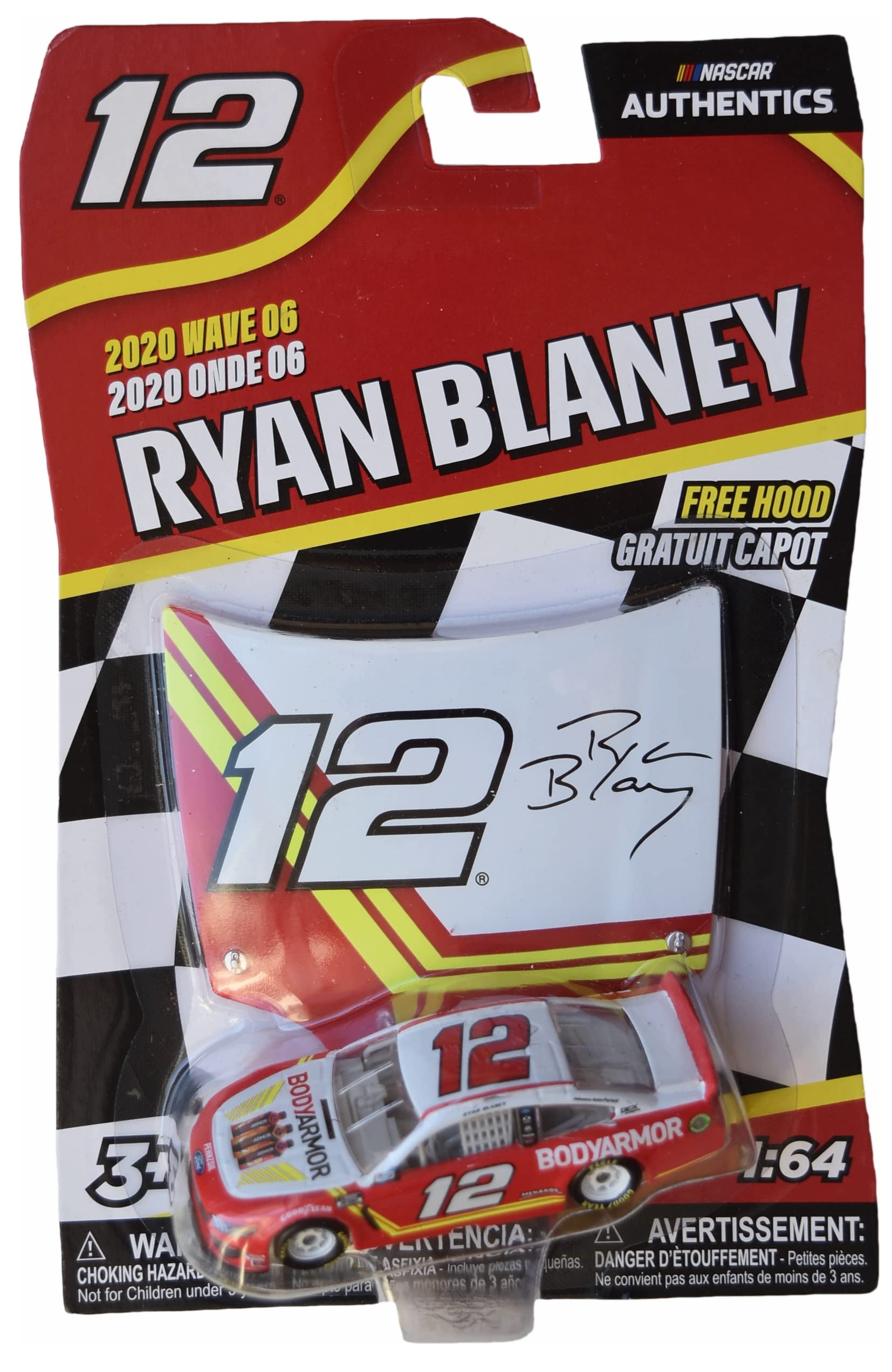 Amazon.com: Nascar Ryan Blaney - 2020 Wave 6 #12 : Toys & Games