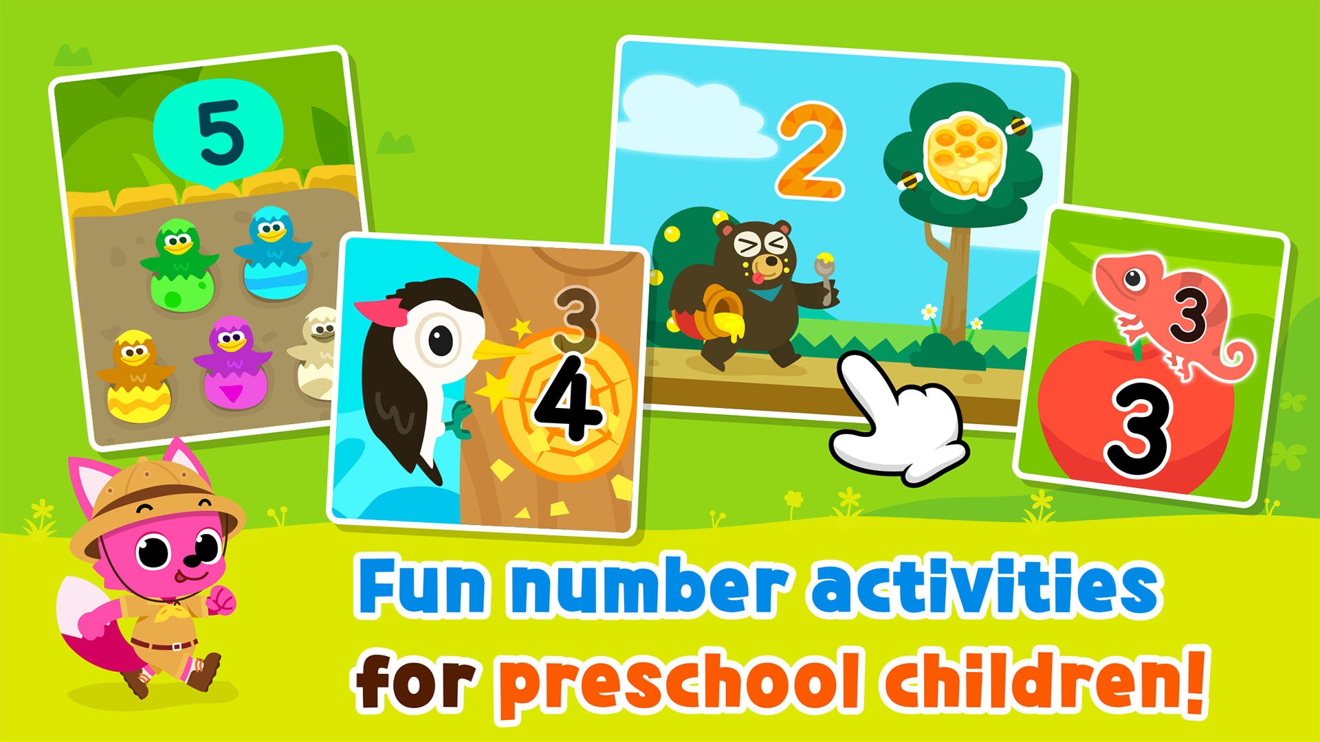 Pinkfong Numbers Zoo - Aplicativo na Amazon Appstore