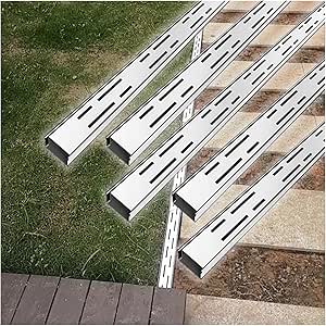 Amazon.com: Driveway Channel Drain Kit, Trench Floor Drains for ...