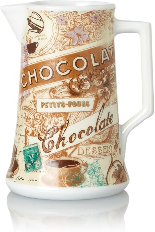 Amazon.com: Rosanna Chocolaterie Pitcher, Multi, 30-Oz. : Home & Kitchen