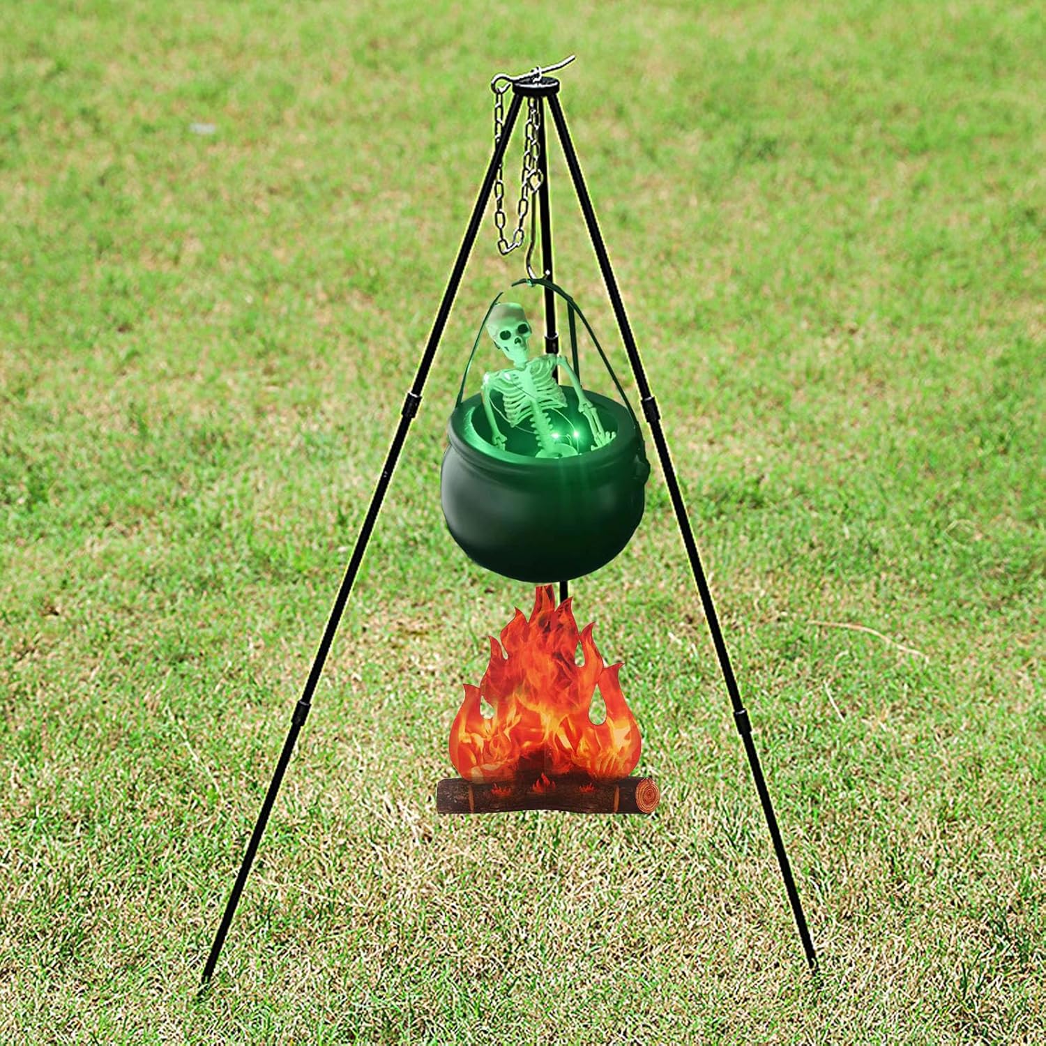 Amazon.com: Xerial Halloween Skeleton Soak in The Witches Cauldron on ...