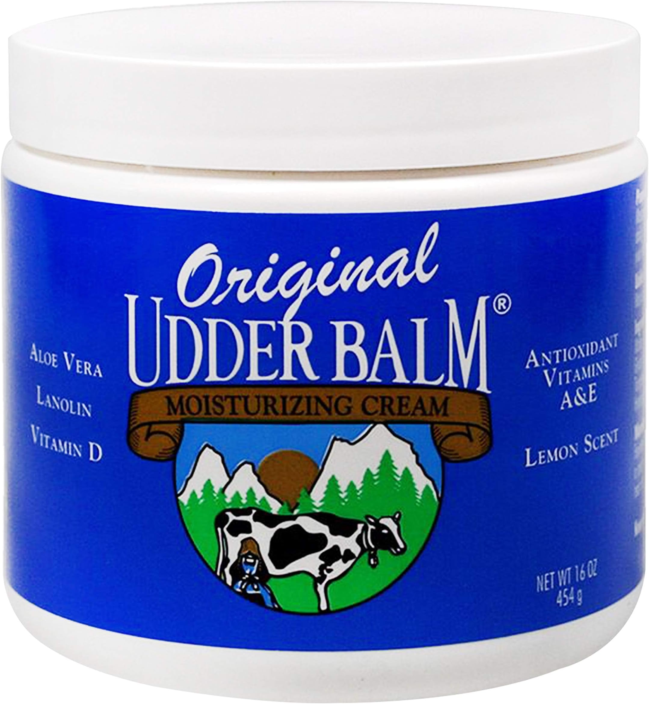 Amazon.com : Unscented Original Udder Balm for Cracked Dry Skin 16 Fl ...