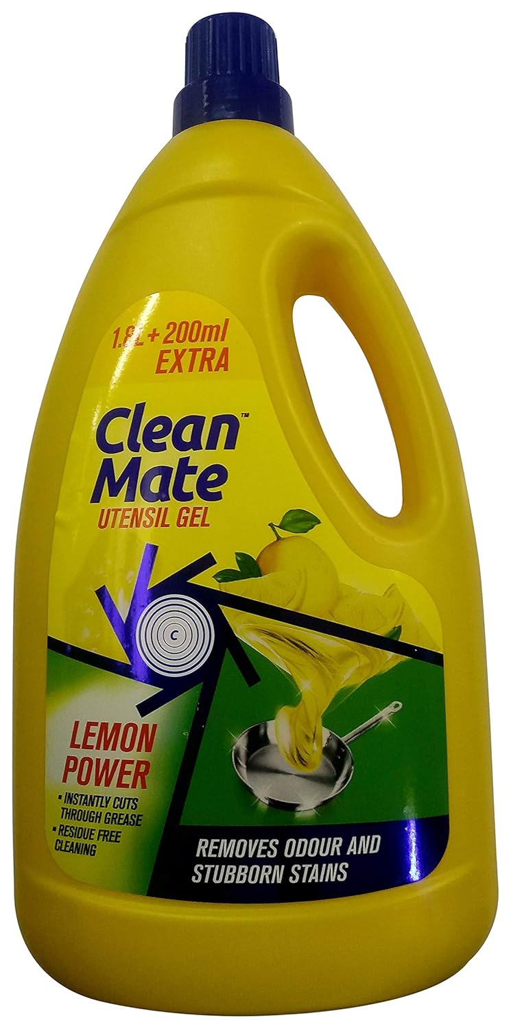 CleanMate Utensil Gel - Lemon Power, 2L Bottle : Amazon.in: Health ...