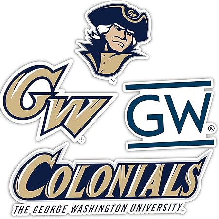 Amazon.com: George Washington University GW Sticker Vinyl Decal Laptop ...
