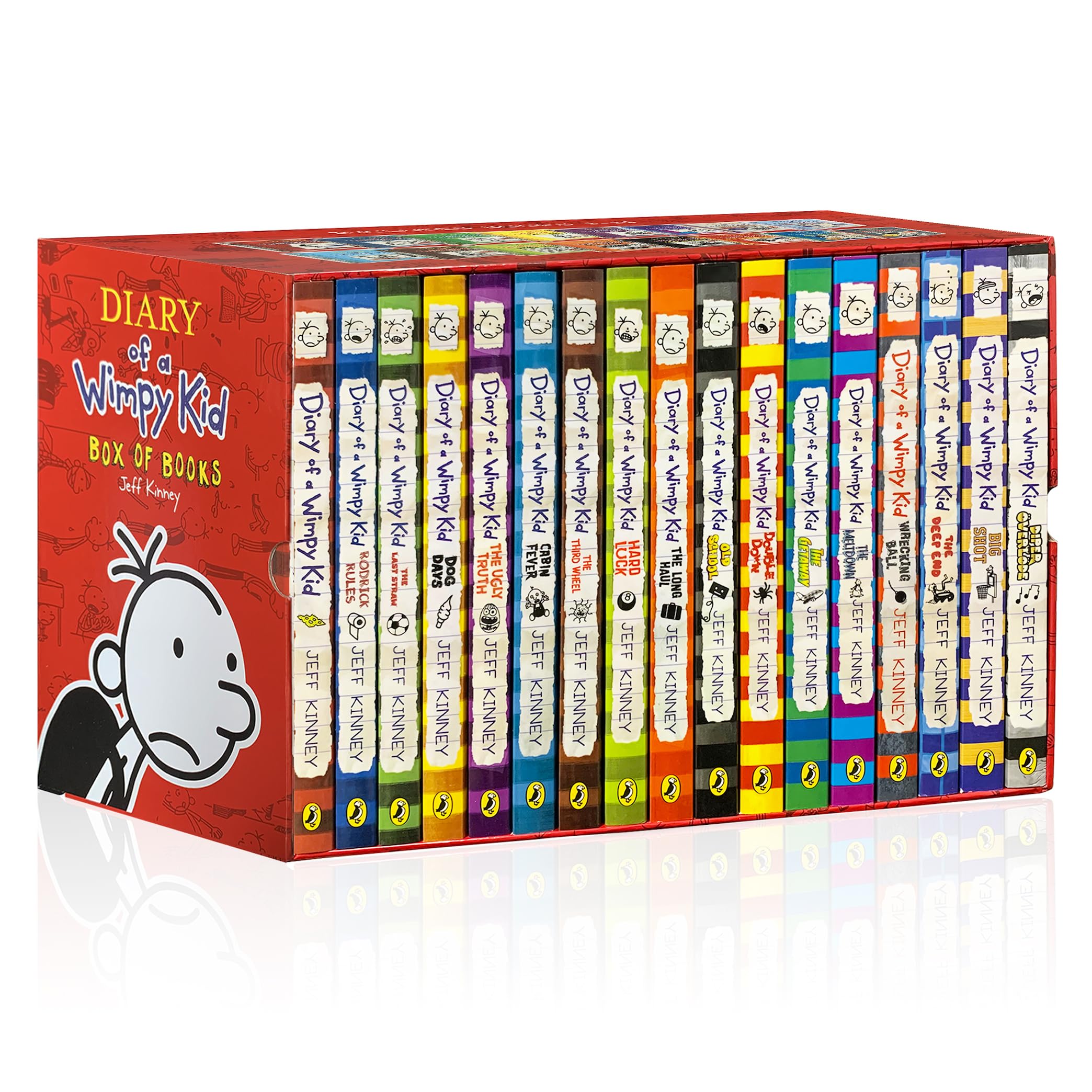 Snapklik.com : A Library Of A Wimpy Kid 1-17 Boxed Set Complete ...