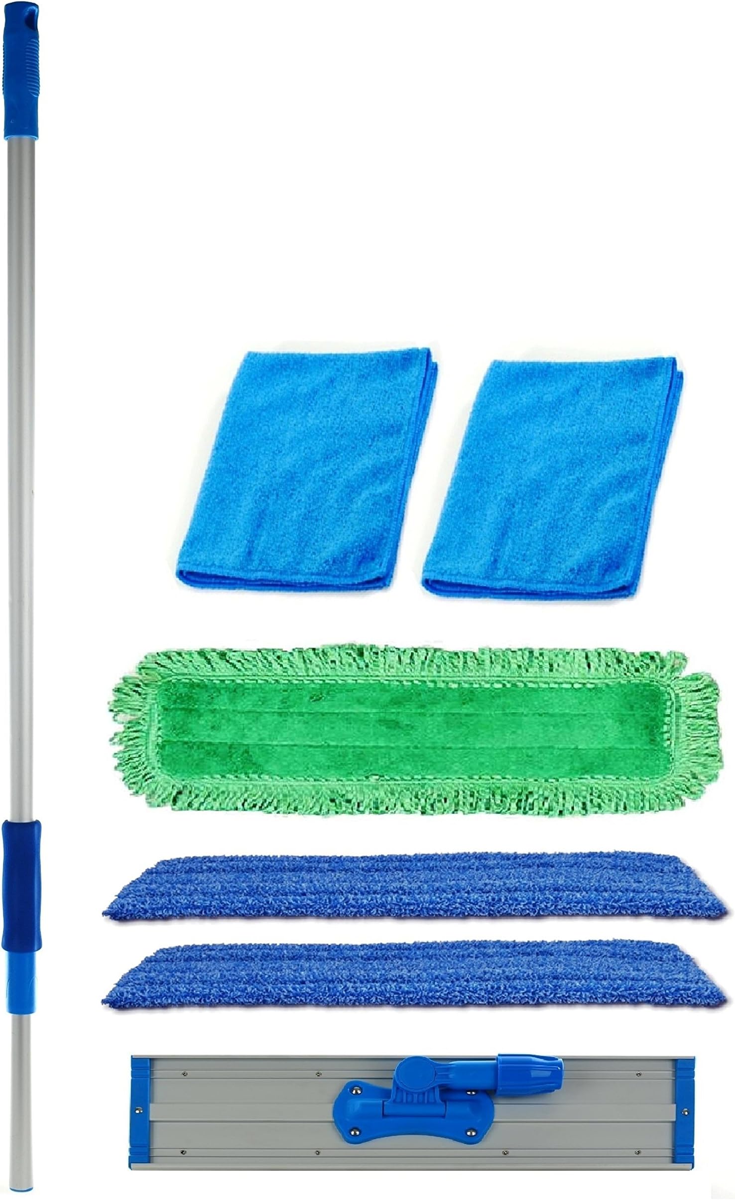 Amazon.com: Real Clean 18 inch Professional Commercial Microfiber Mop ...