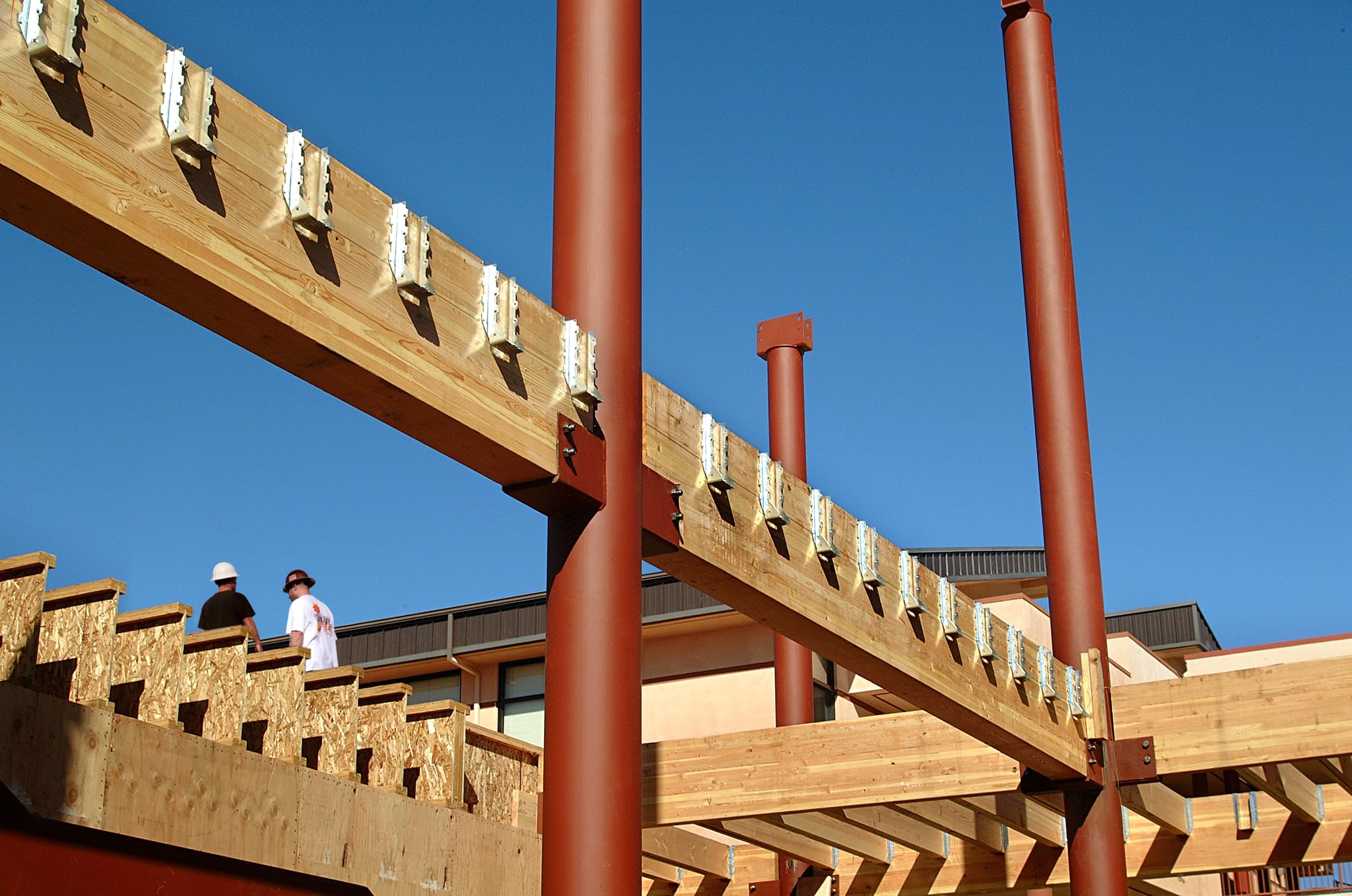 Snapklik.com : HU212-3 HU Galvanized Face-Mount Joist Hanger For Triple ...