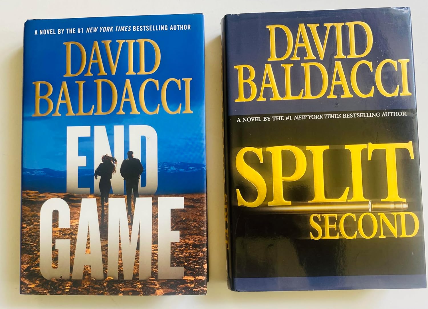 2 David Baldacci Books! 1) End Game 2) Split Second: David Baldacci: 9780015201128: Amazon.com ...