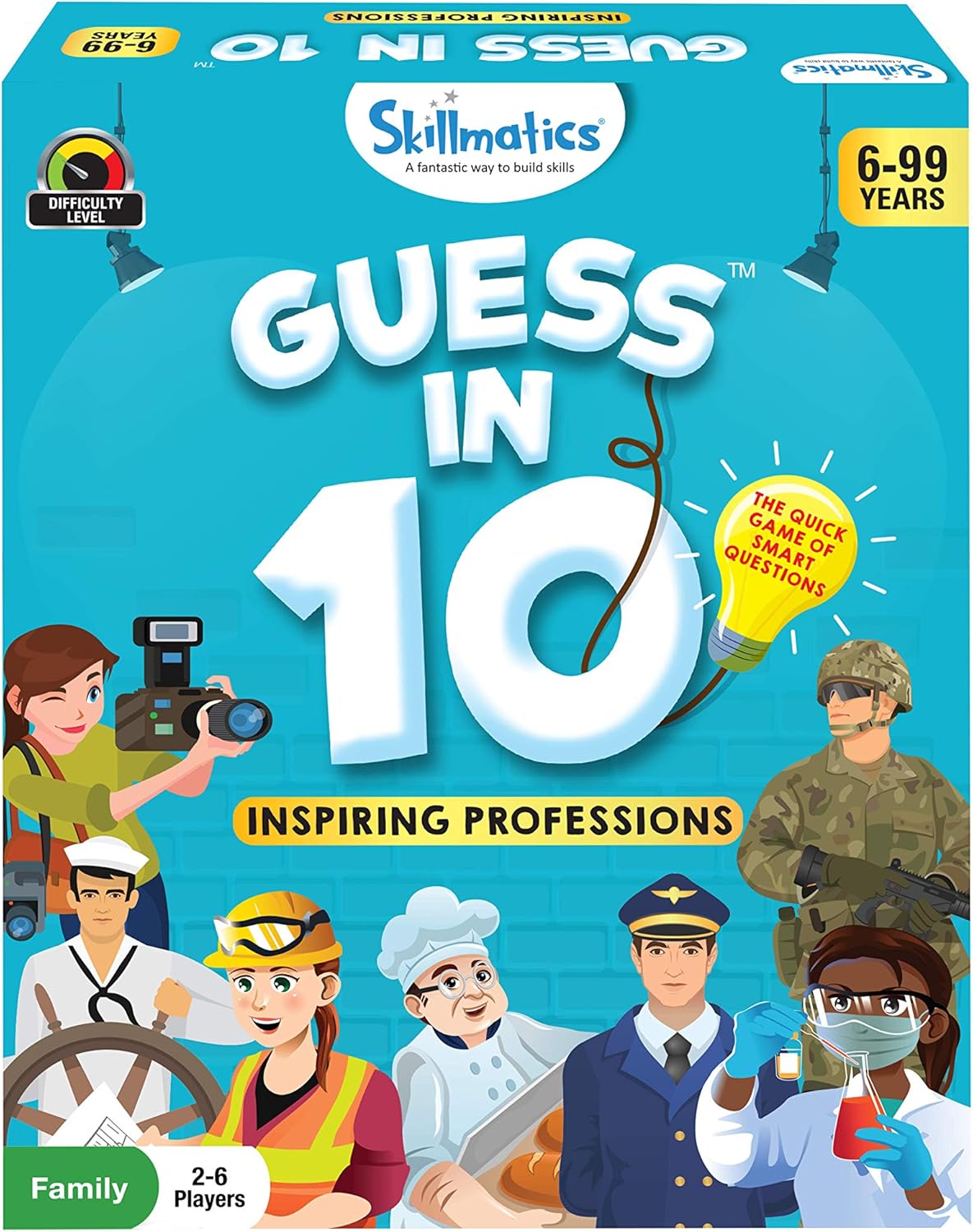 Amazon.com: Skillmatics Card Game : Guess in 10 Inspiring Professions ...