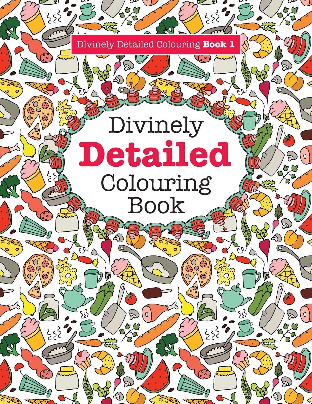 Amazon.com: Divinely Detailed Colouring Book 1 (Divinely Detailed ...