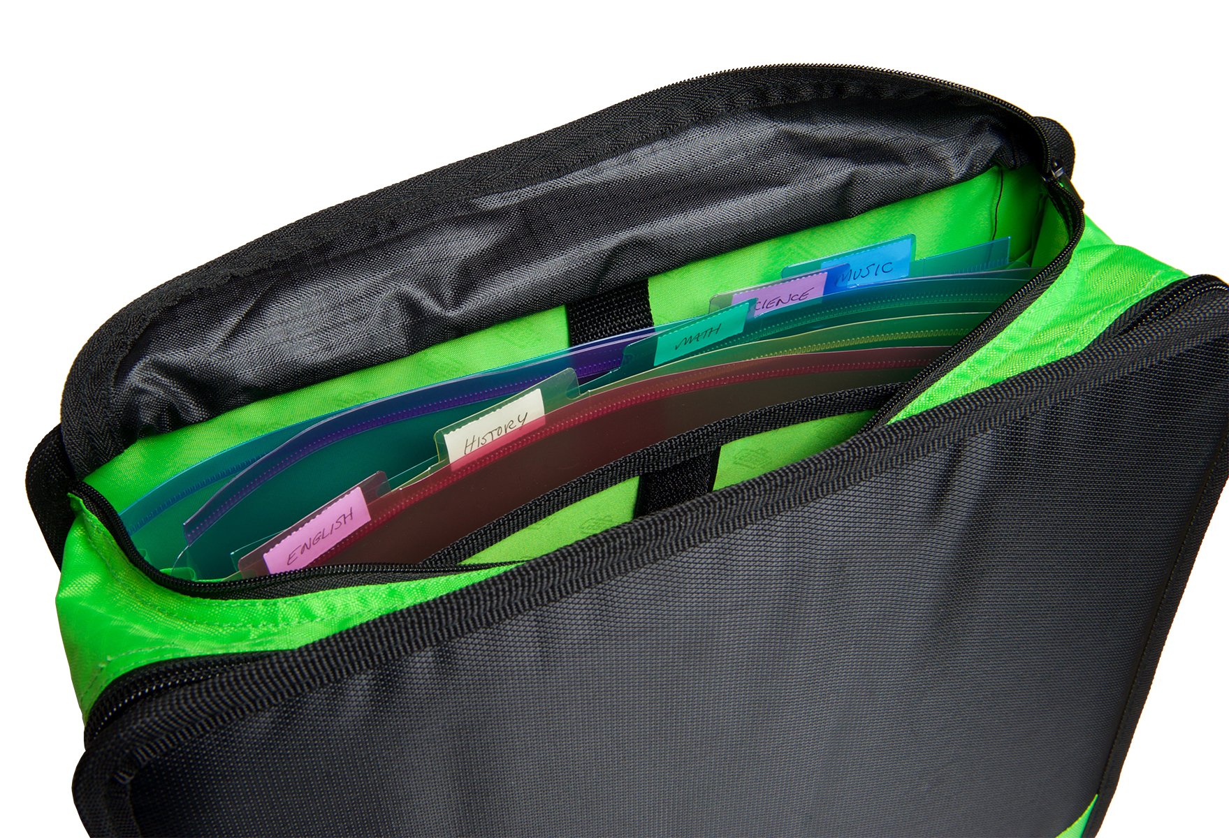 Snapklik.com : Case-it The Mighty Zip Tab Zipper Binder - 3 Inch O ...