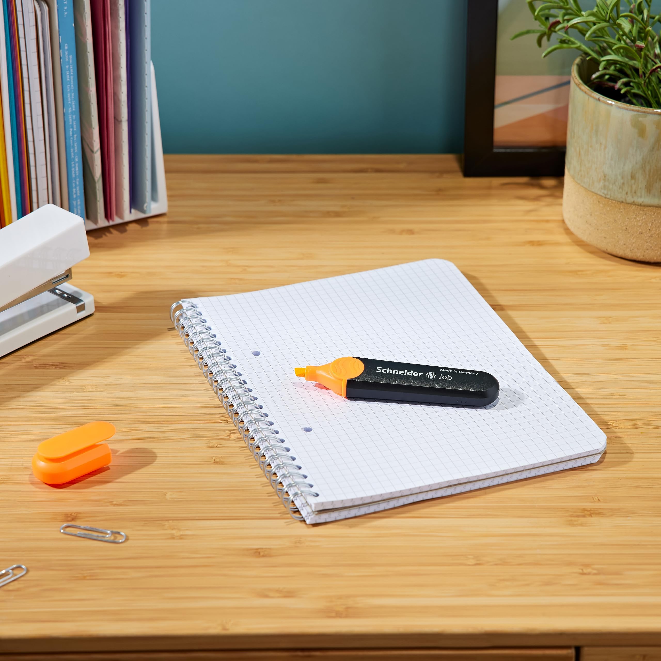 Snapklik.com : Job Orange Highlighter By