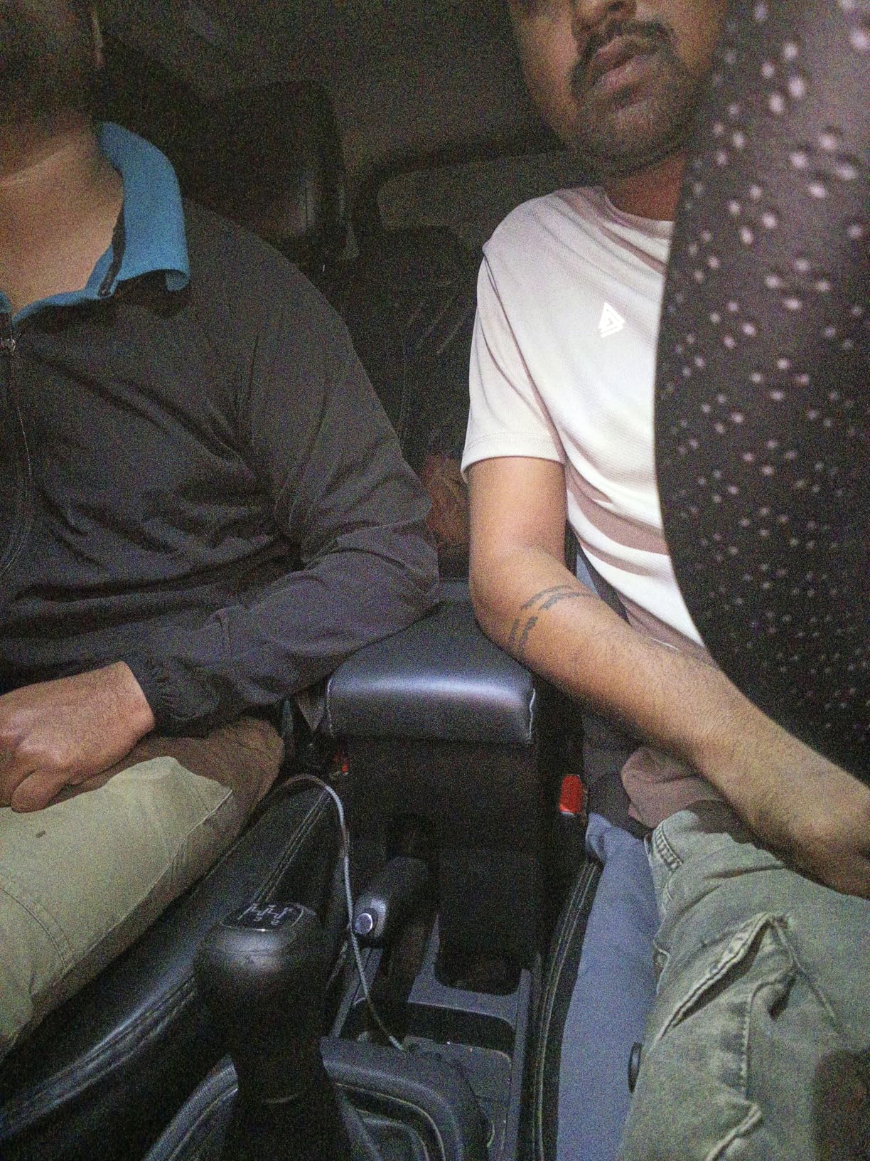 Rave Car Armrest for Tata Punch, Black, Centre Console Arm Rest ...