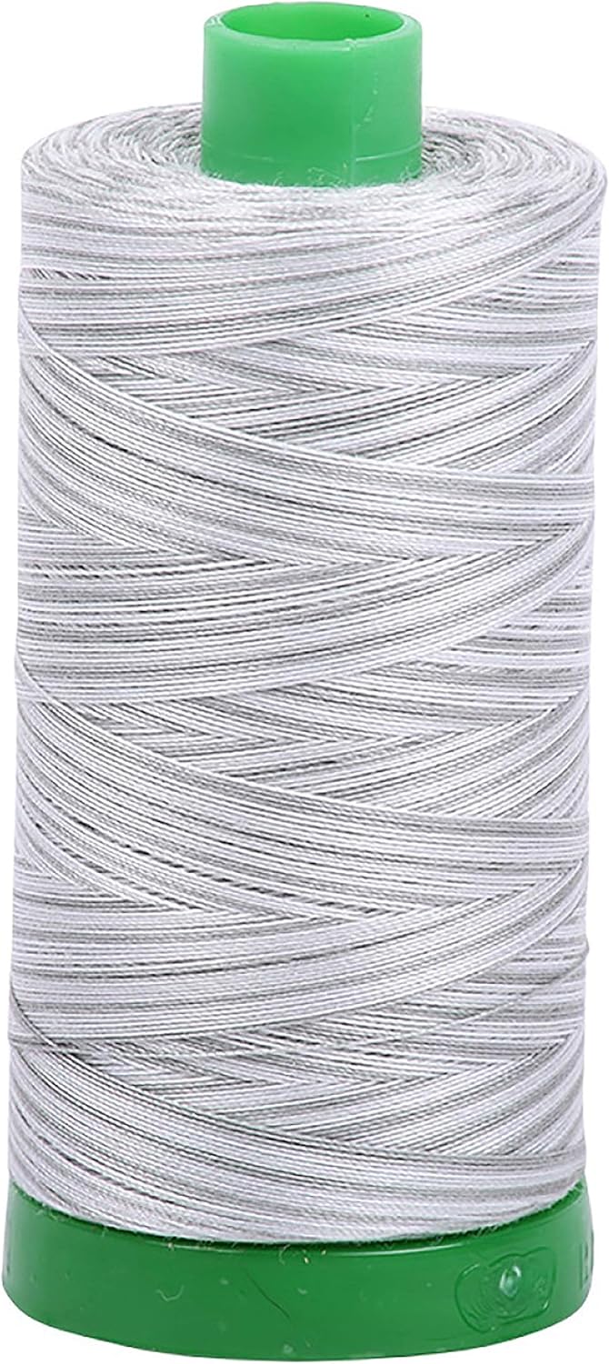 Amazon.com: Aurifil Thread #4060 Silver Moon Variegated Cotton Mako 40 ...