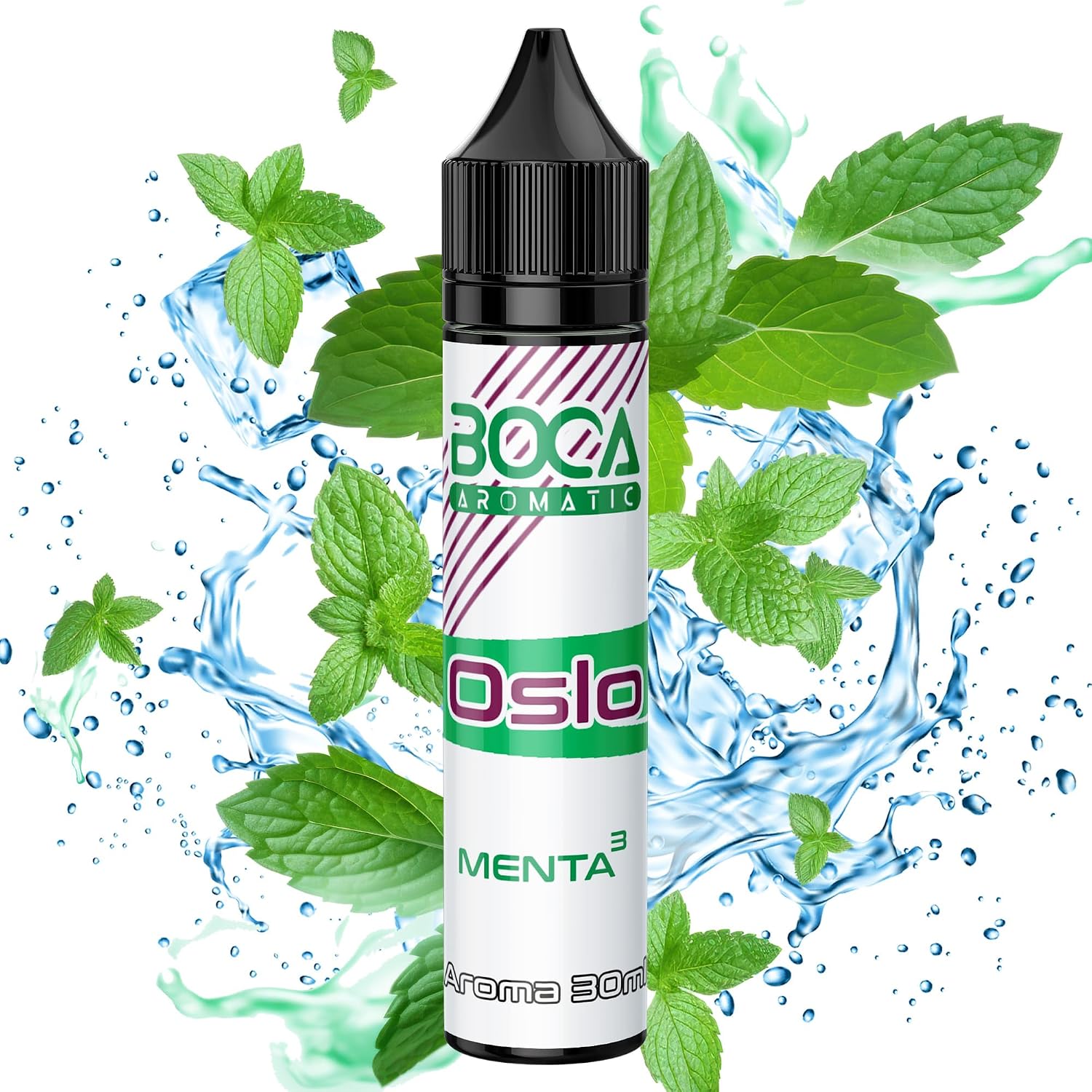 BOCA Aroma Menta Glaciale 30m In Flacone Alimentare 30ml : Amazon.it ...