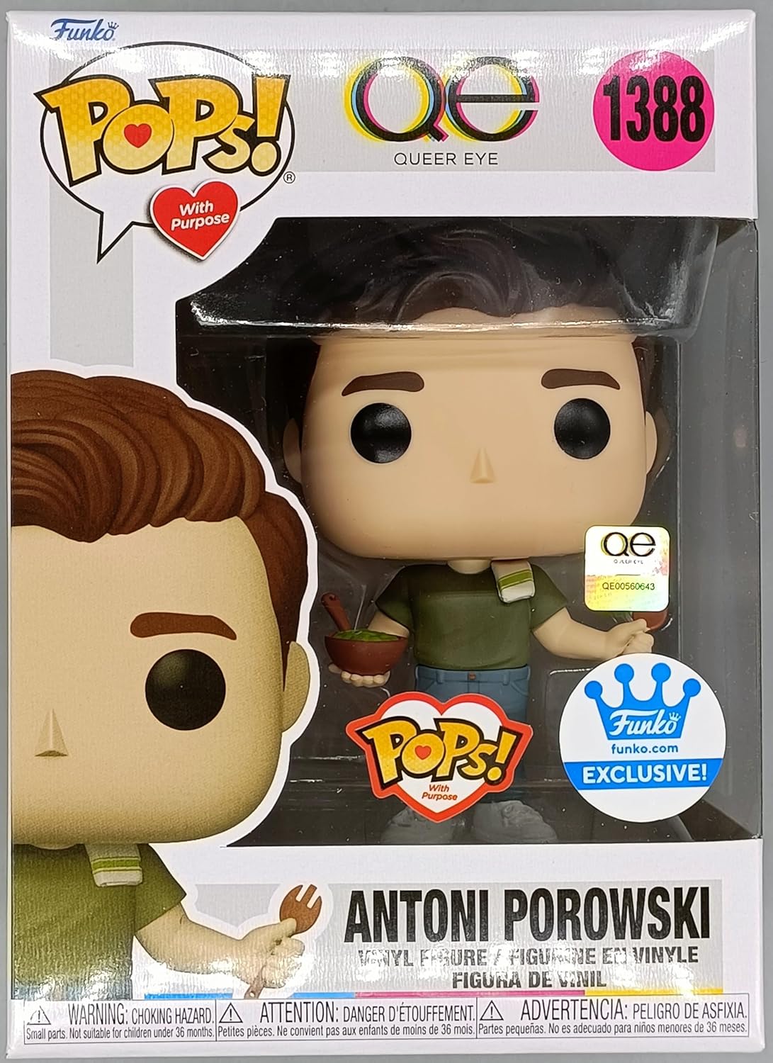 Amazon.com: Funko Pop! Vinyl: Queer Eye - ANTONI POROWSKI Shop ...