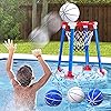 Amazon.com: SWIMLINE Pool Basketball Hoop Floating Or Poolside Game ...
