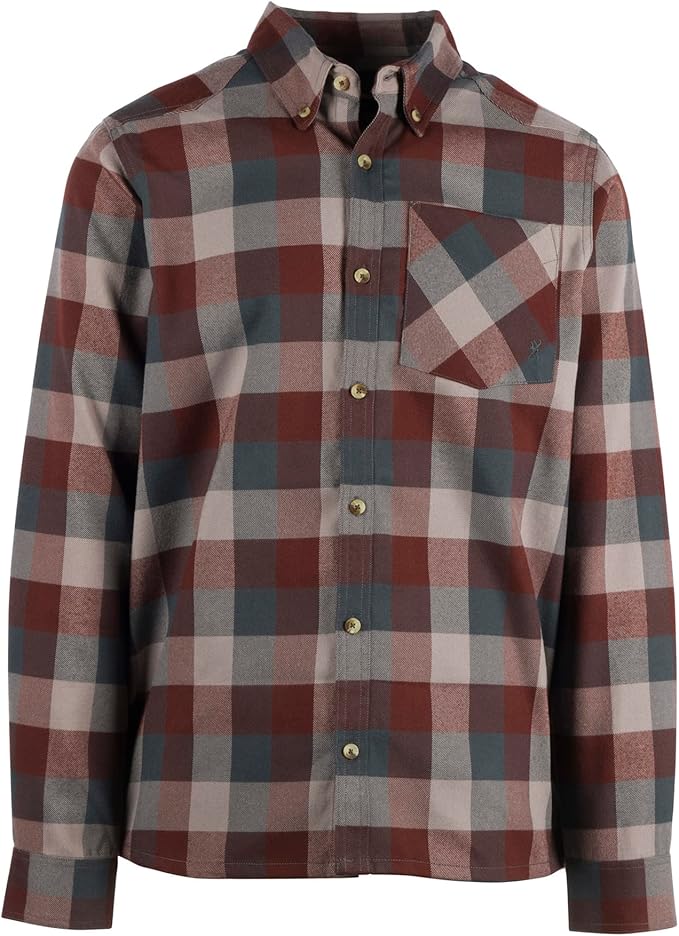Amazon.com: Browning Men's Casual Hunter, Relaxed Fit, Heavyweight ...